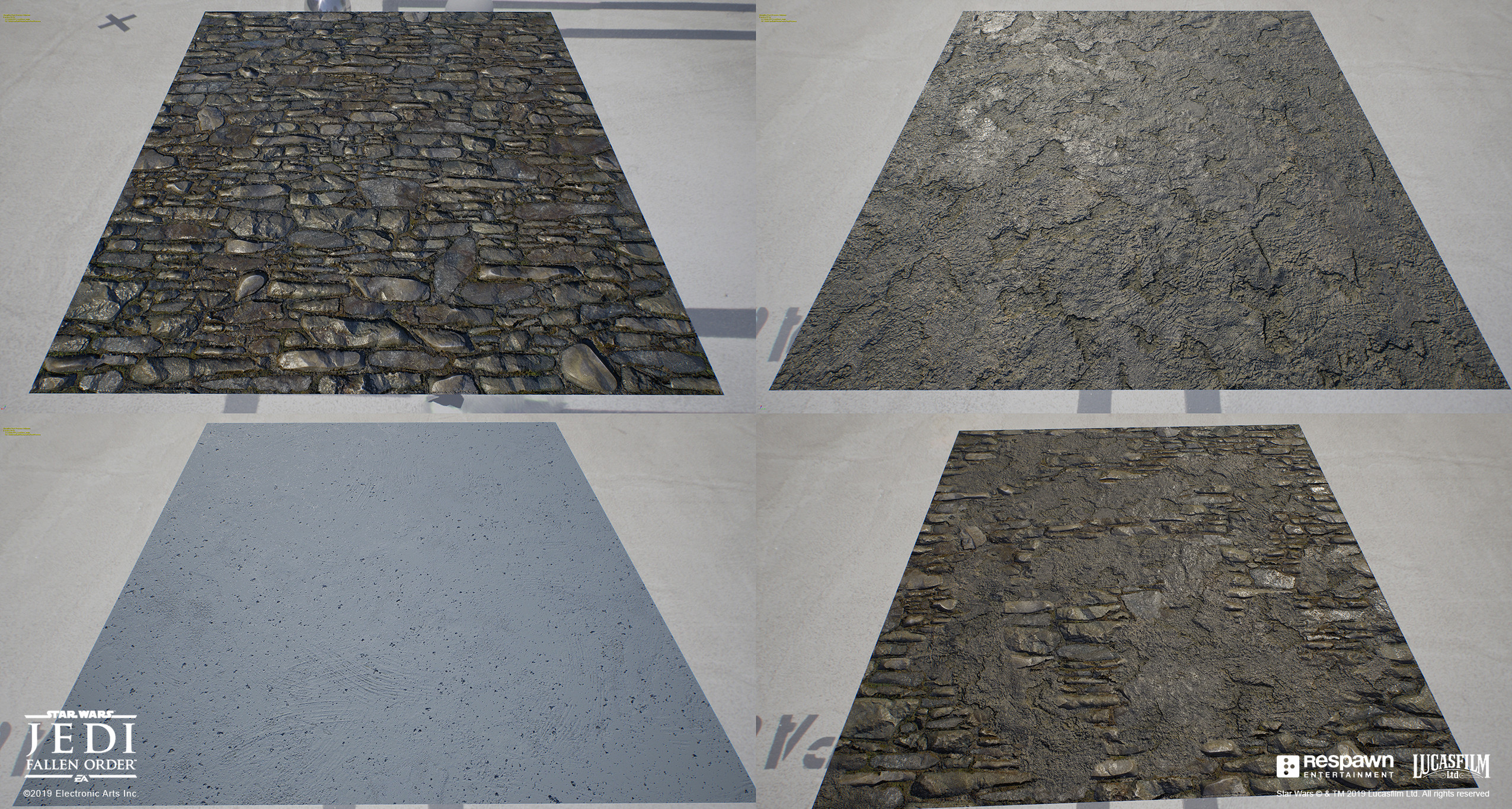 Robert Wilinski - Star Wars Jedi: Fallen Order - Textures / Shaders