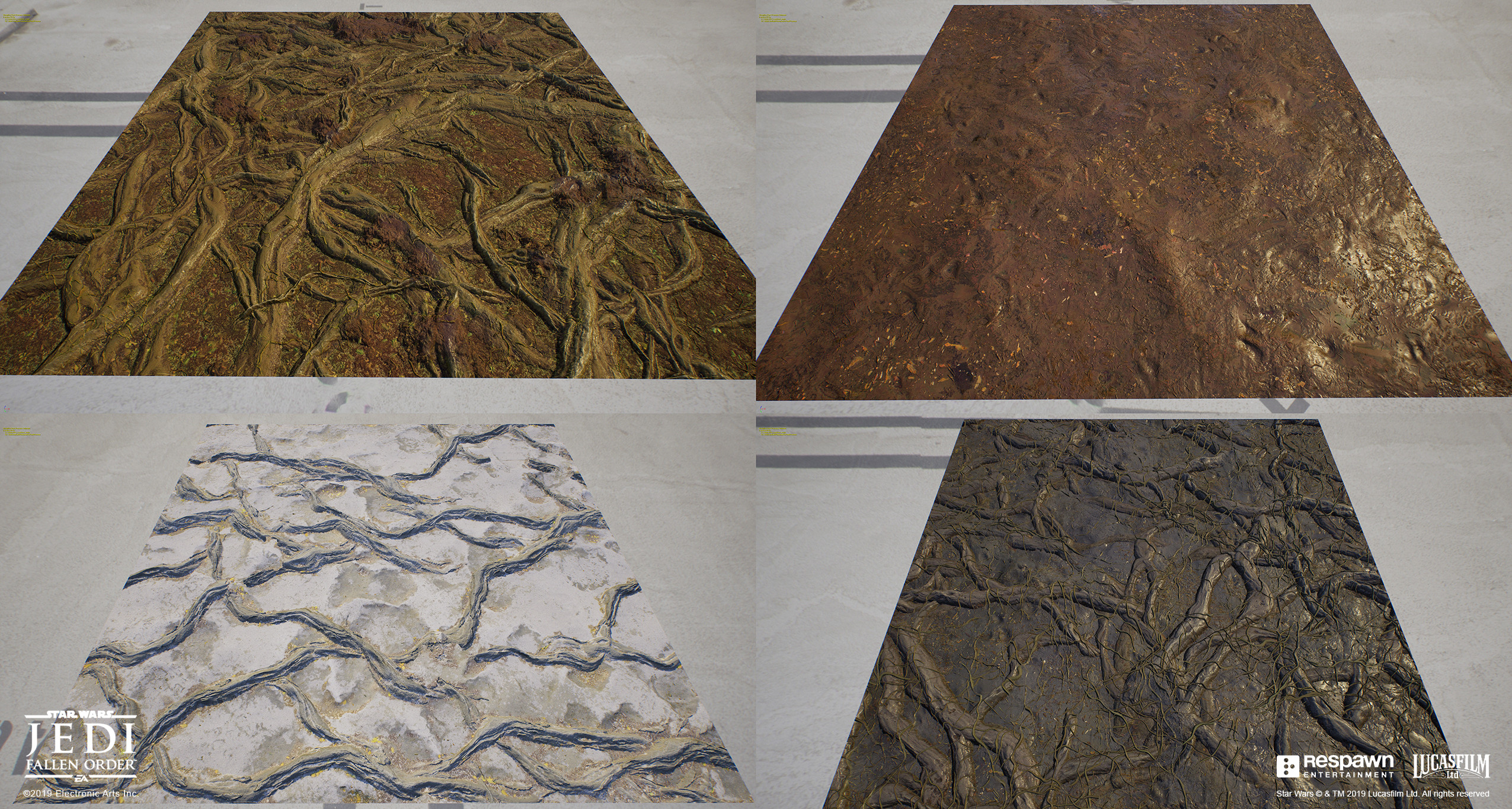 Robert Wilinski - Star Wars Jedi: Fallen Order - Textures / Shaders