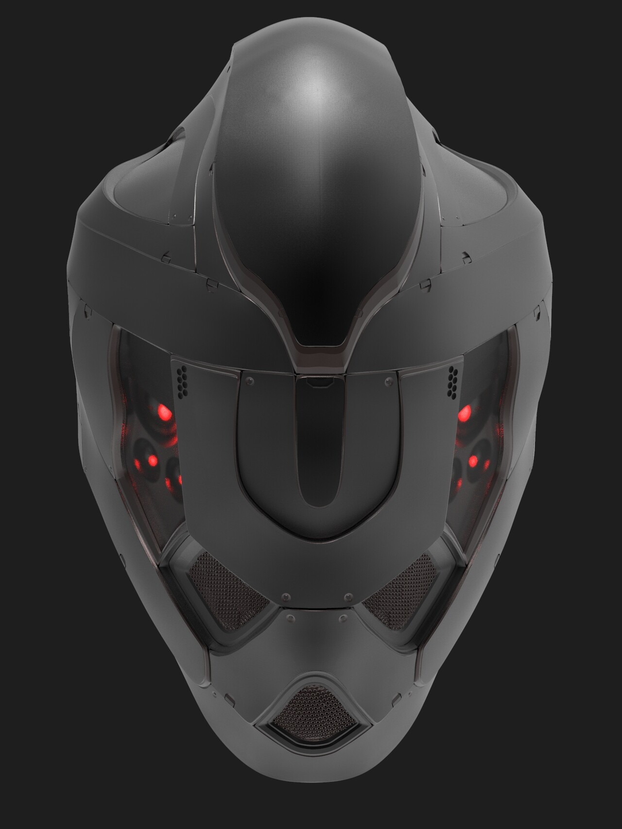 ArtStation - Cyborg Helmet
