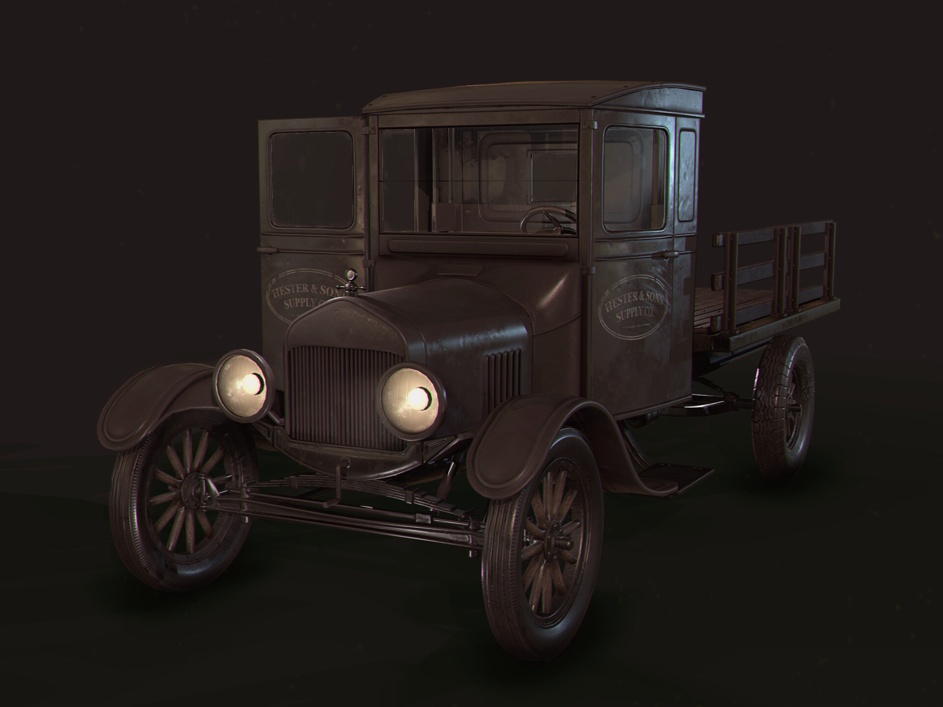 ArtStation - Ford model T