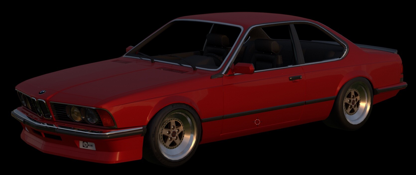 ArtStation - Render preview BMW e24 M6