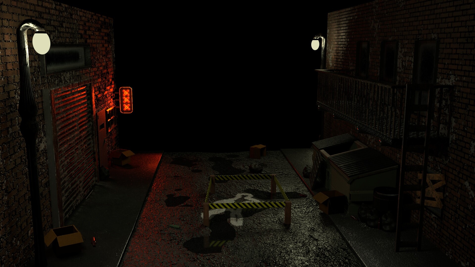 Artstation Back Alley Crime Scene Vrogue - vrogue.co