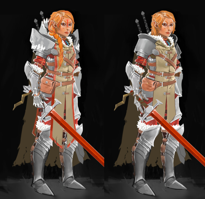 ArtStation - Fantasy warrior