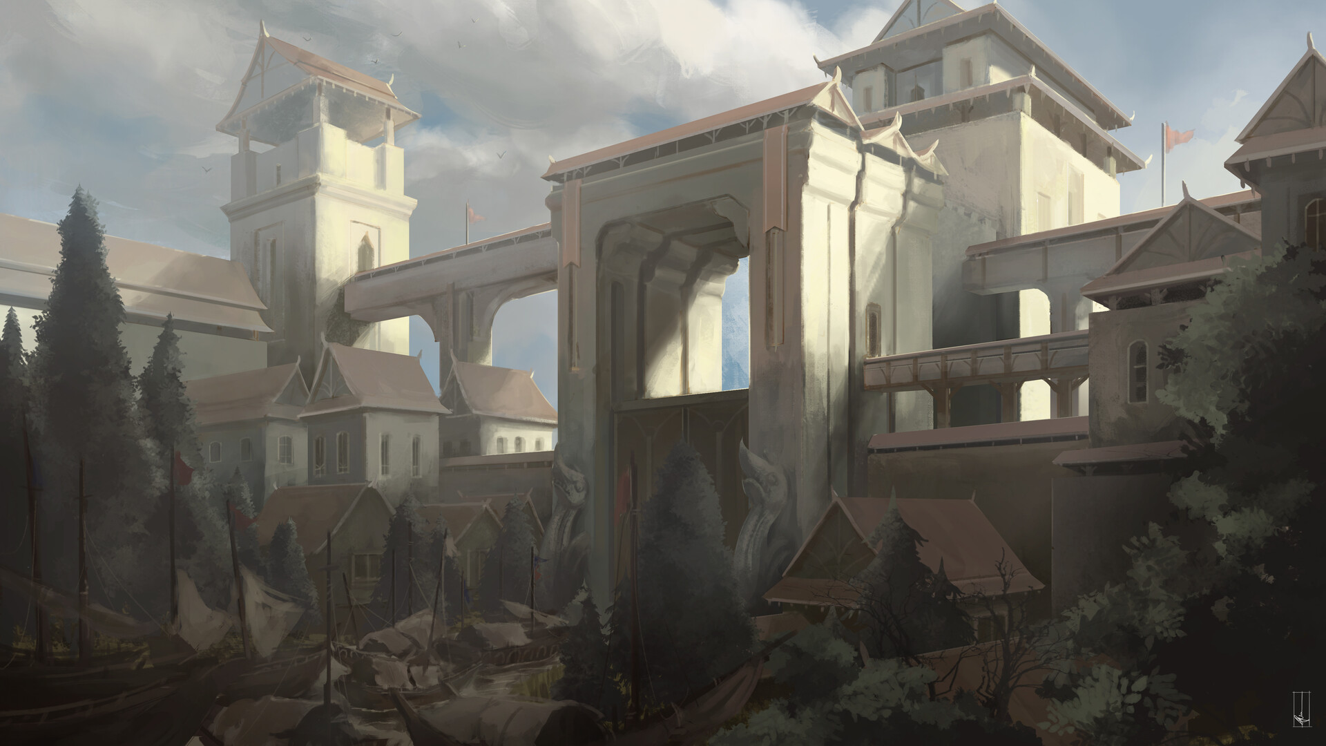 ArtStation - Port City