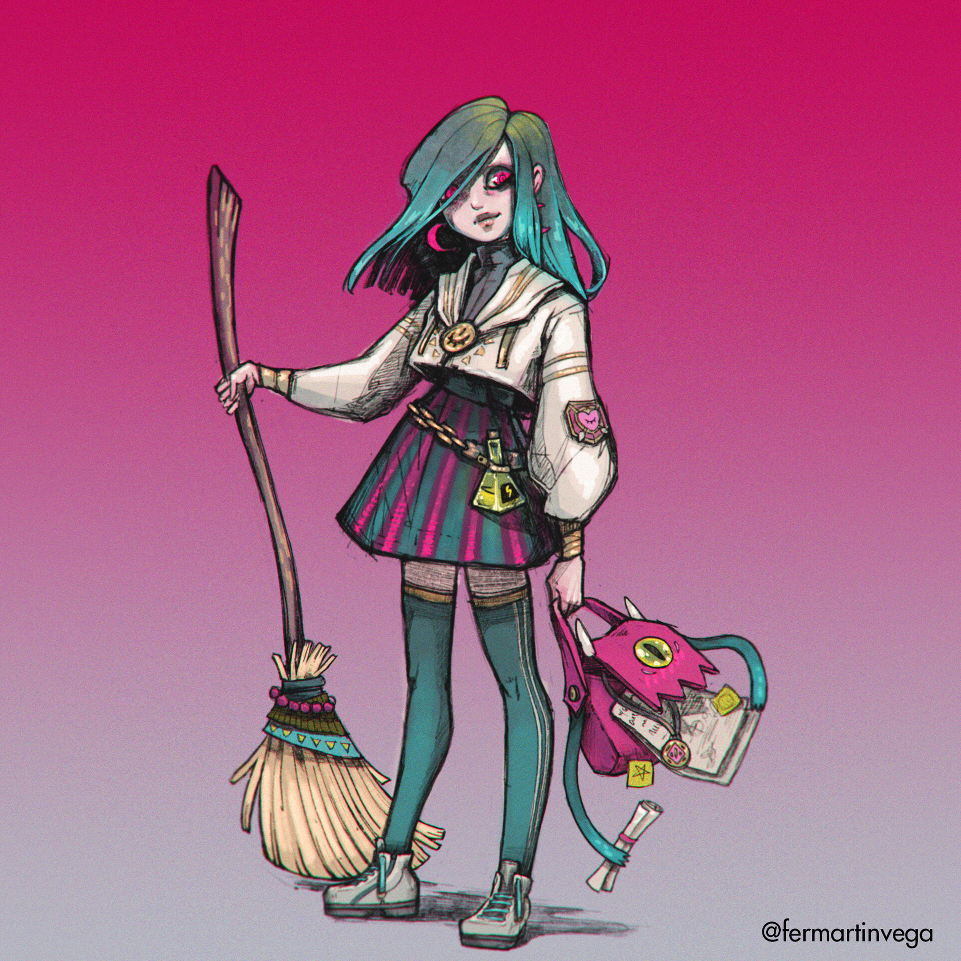 ArtStation - magic student