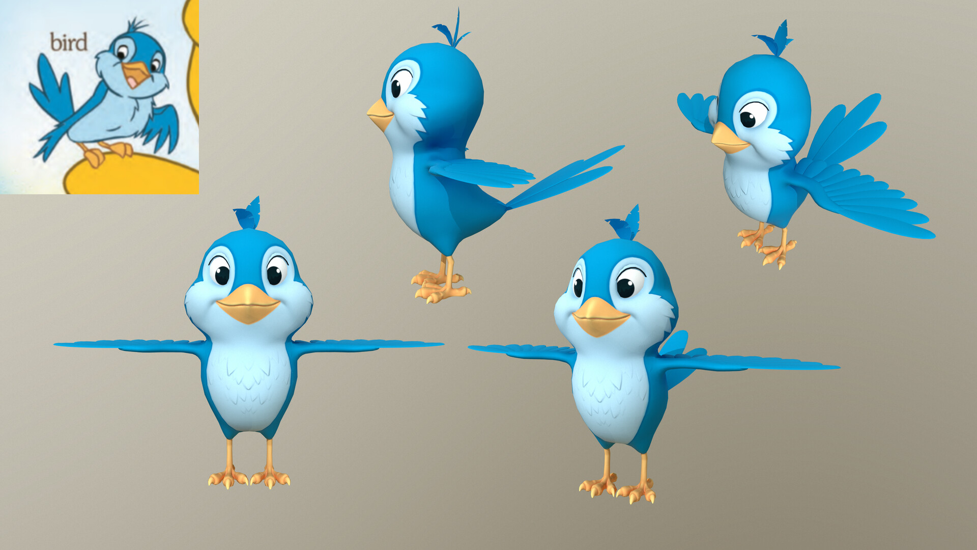 ArtStation - Low-poly animals