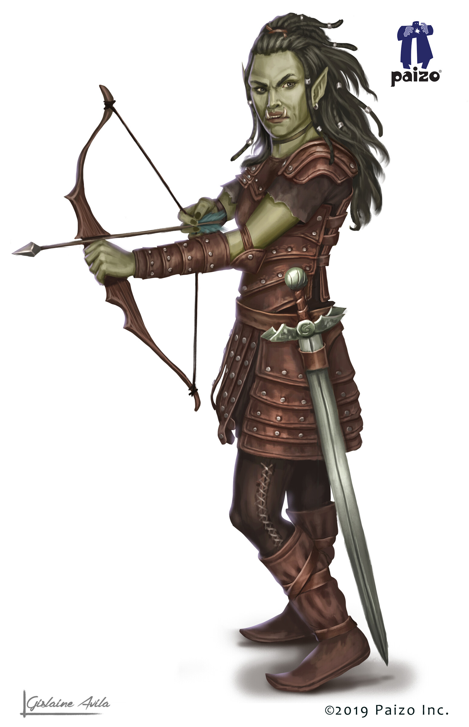 Bloody Blade Mercenary by Gislaine Avila : r/ImaginaryArchers