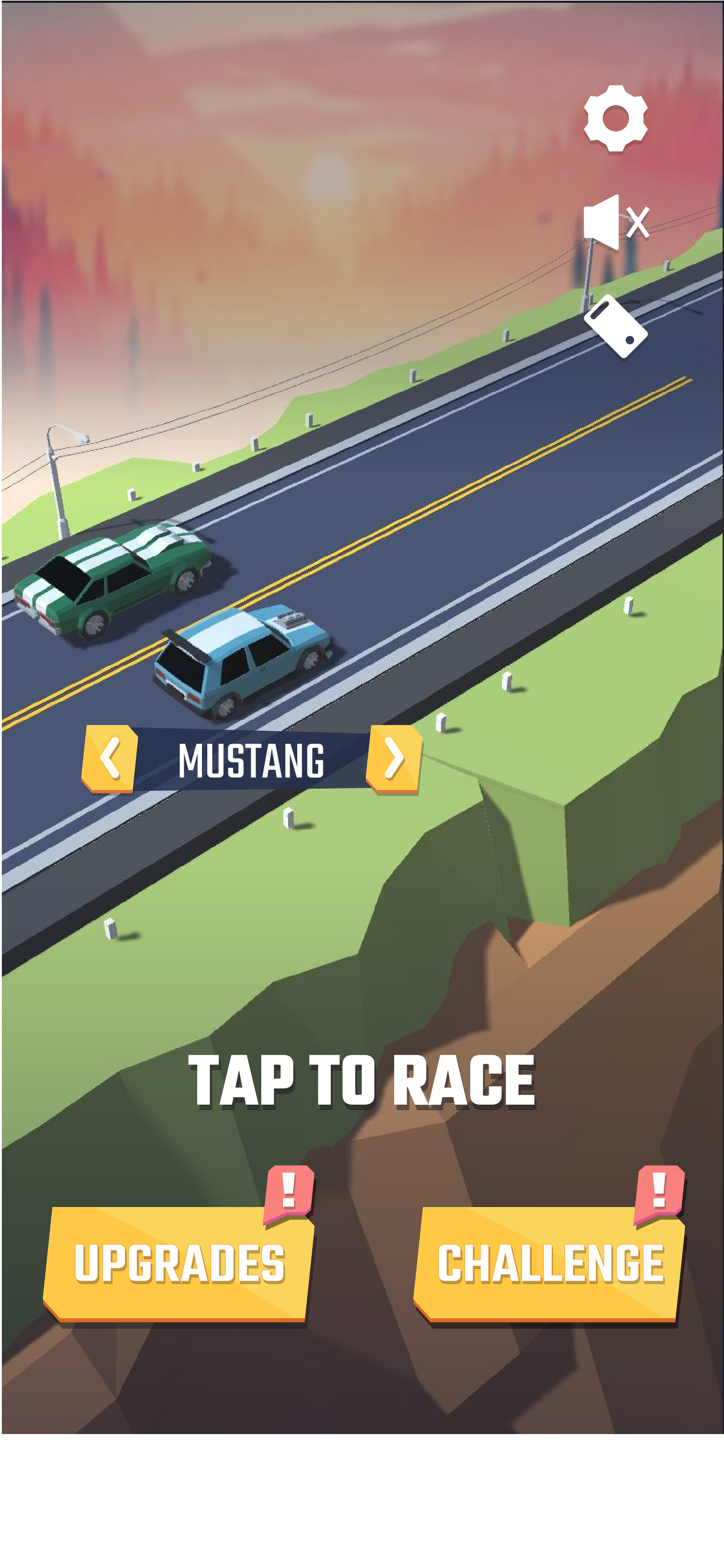 ArtStation - Drag Racing UI