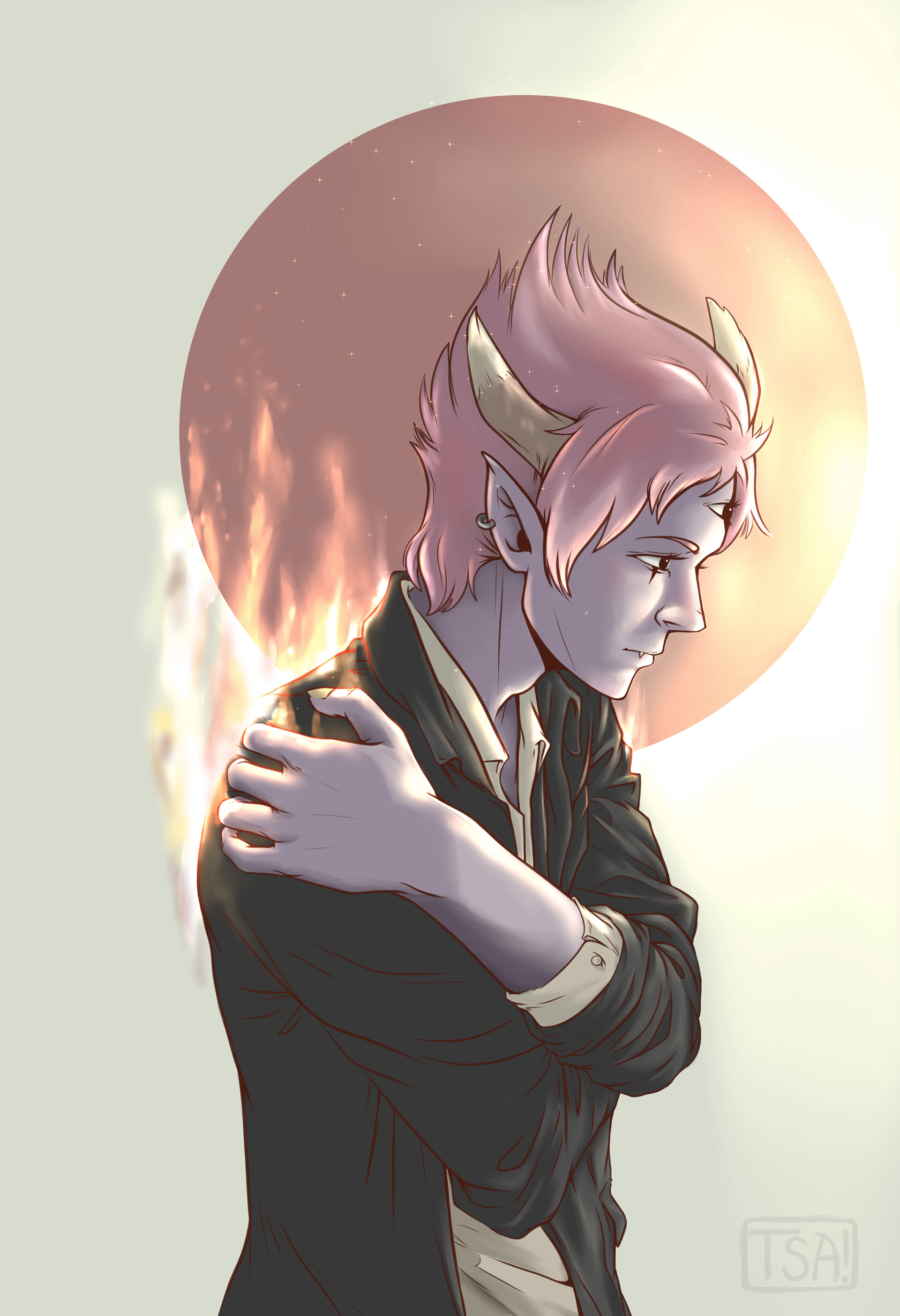 ArtStation - Blood Moon Burn