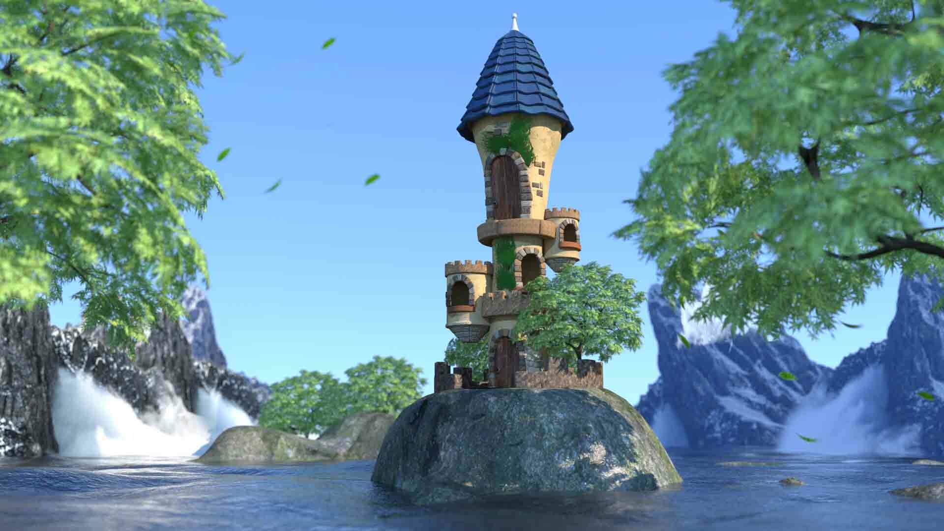 ArtStation - Castle Tower