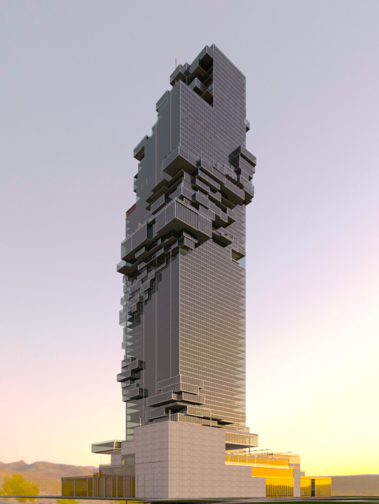 ArtStation - Revit Tower 3D model