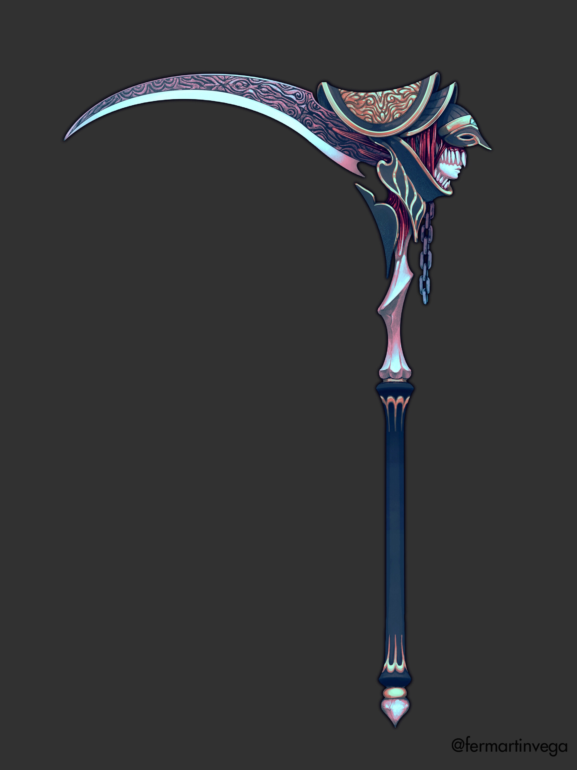 ArtStation - scythe of the spirits