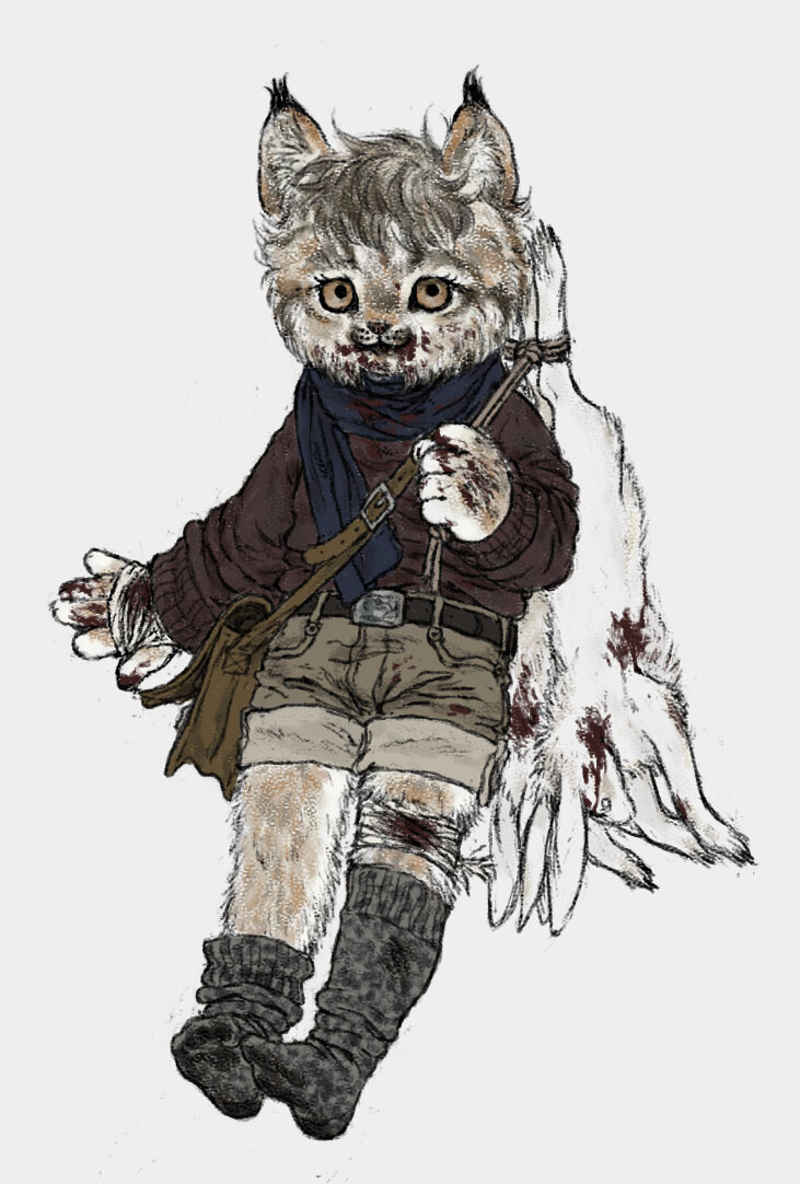 ArtStation - canadian lynx