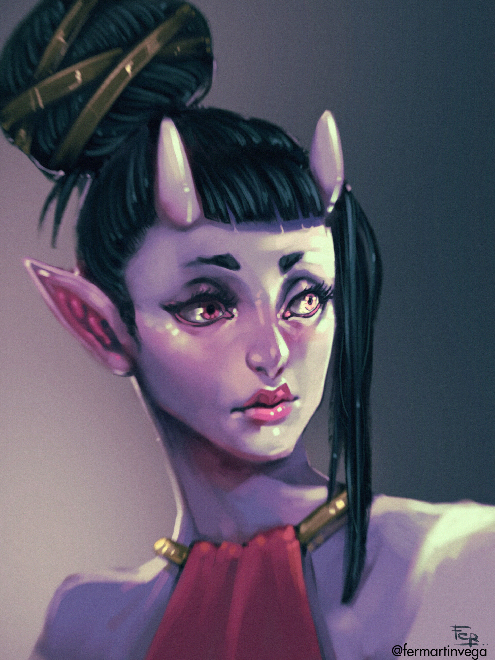 ArtStation - portrait oc