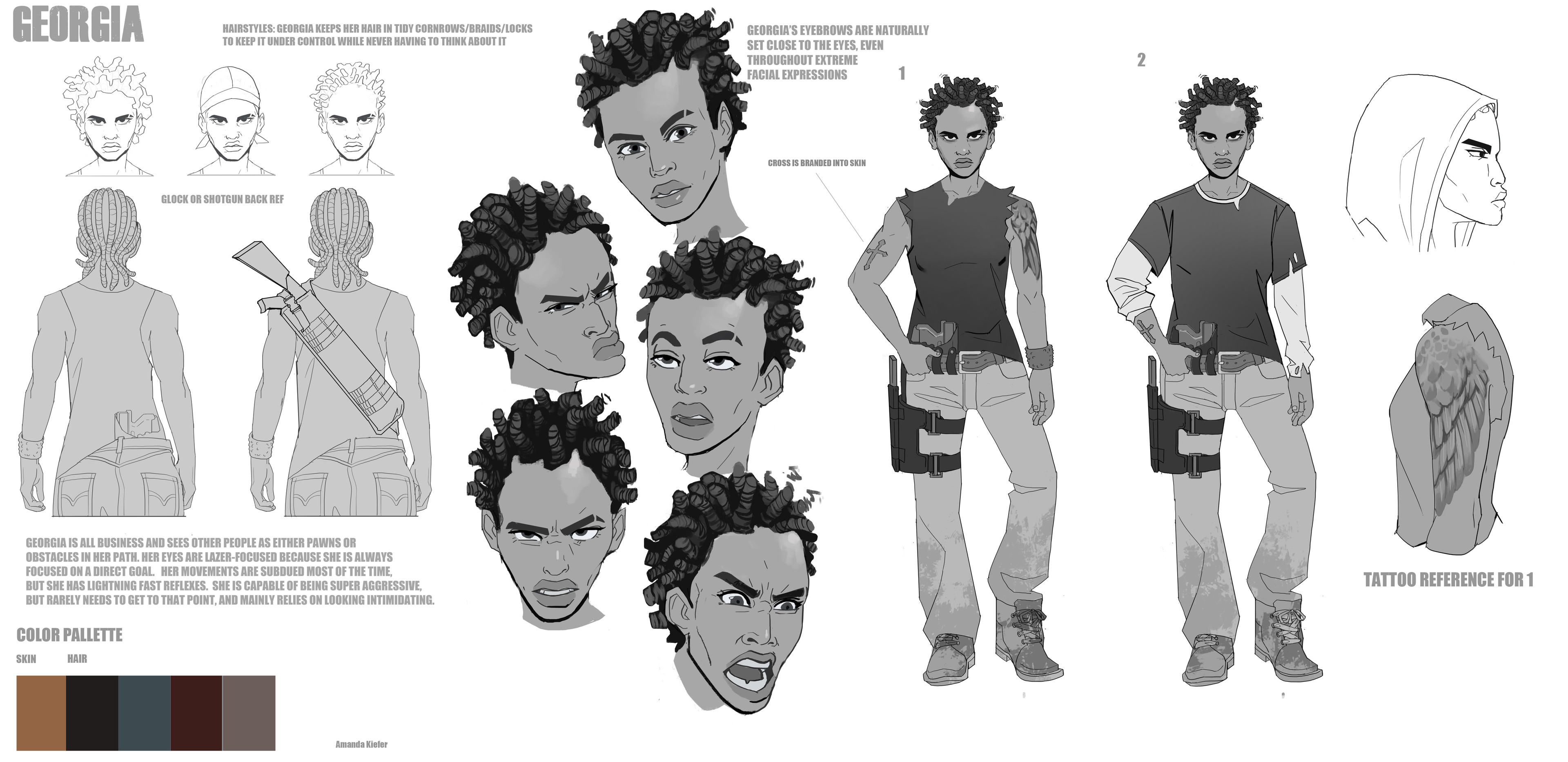 Amanda Kiefer - TWD: S&S Main Characters