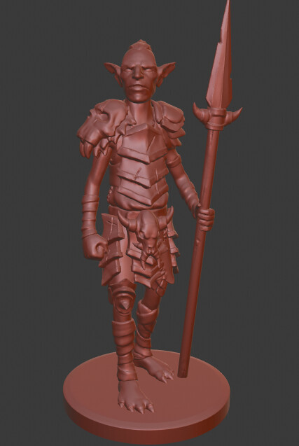 ArtStation - armored goblin