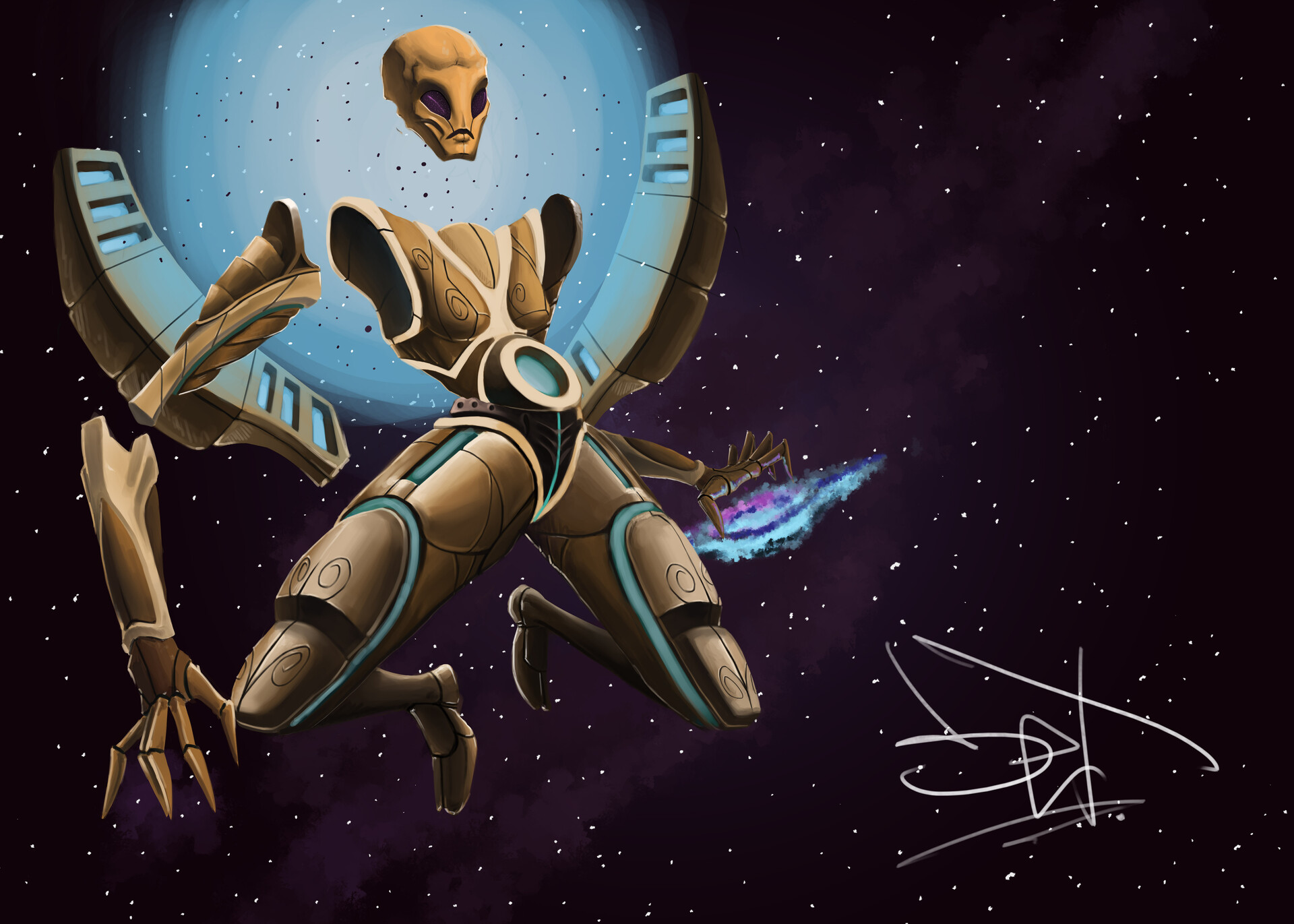 ArtStation - 2D character concept.