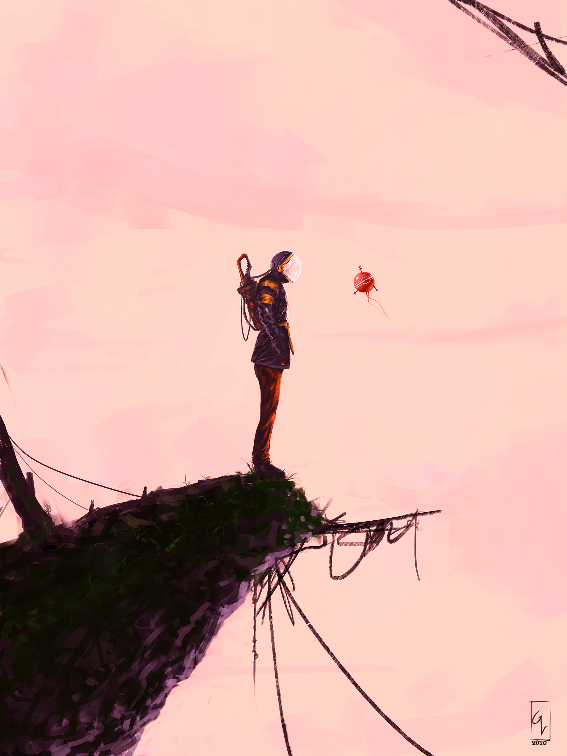 ArtStation - CASUAL ASTRONAUT