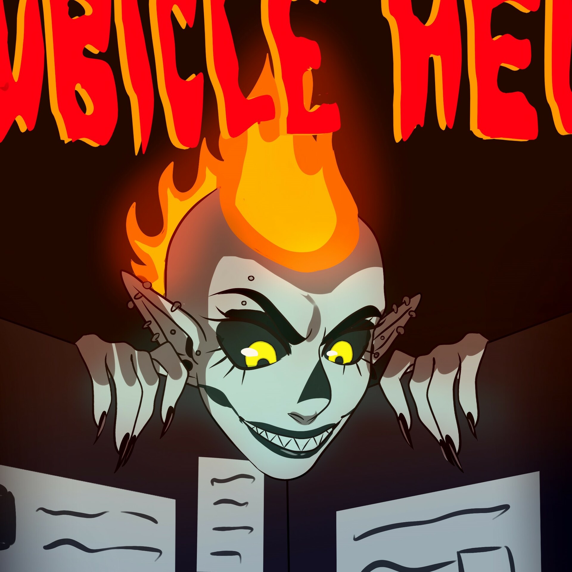 Dark - Cubicle Hell Cover