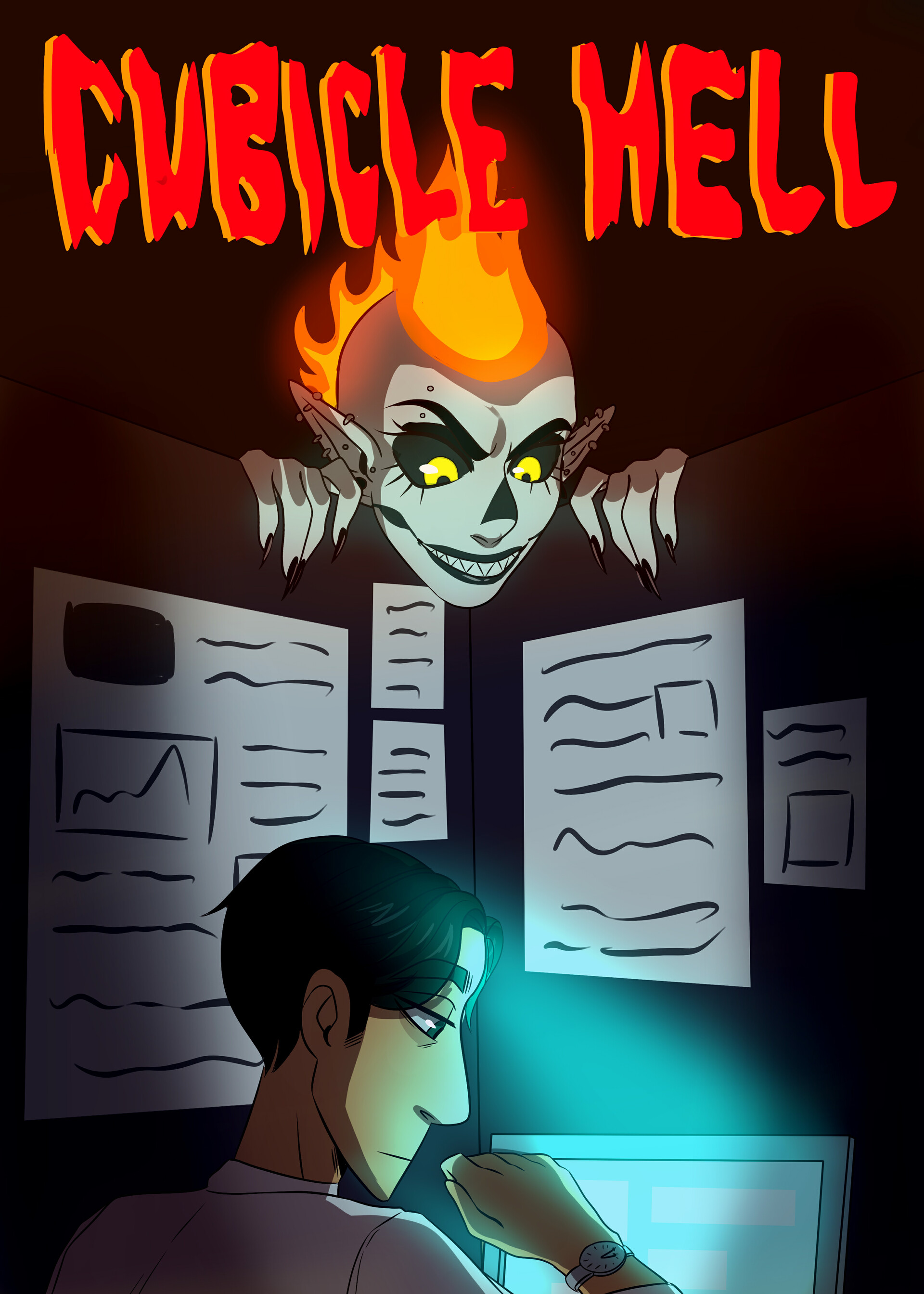 Dark - Cubicle Hell Cover