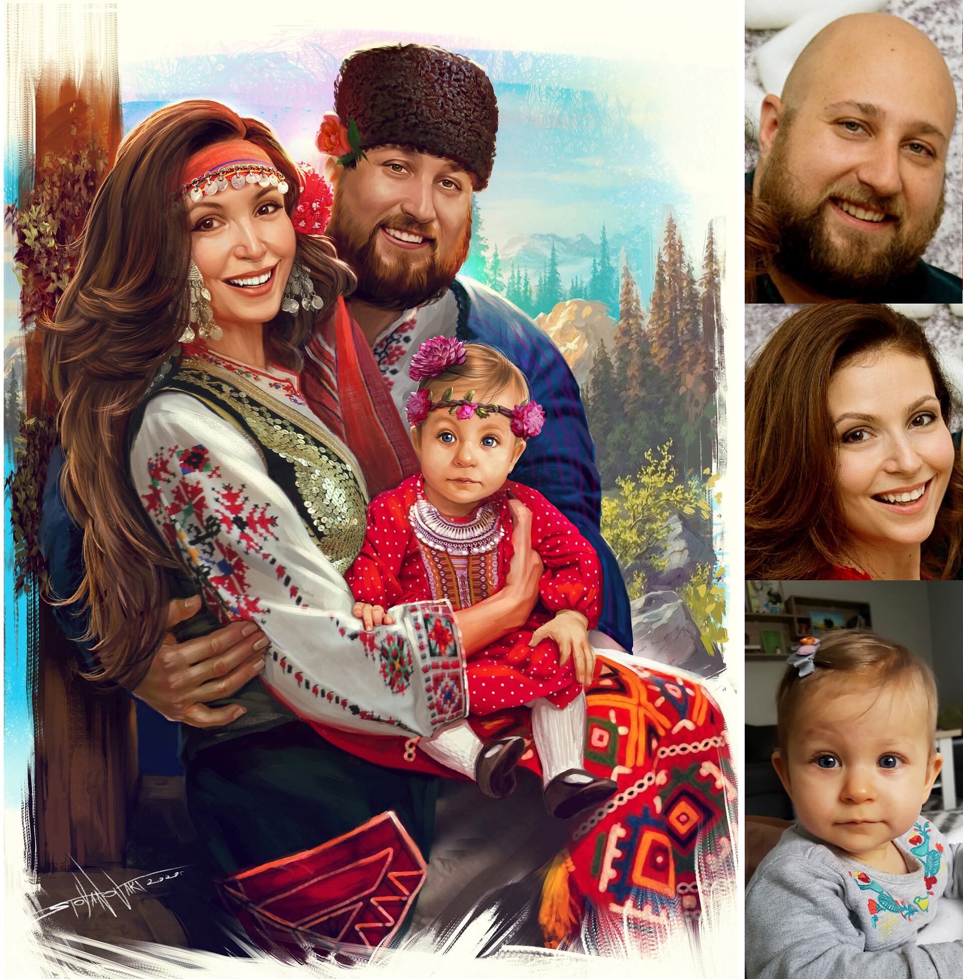 ArtStation - custom portrait