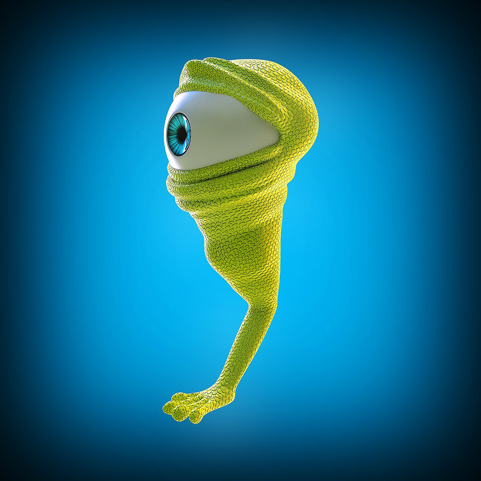 ArtStation - 3d Moster Eye