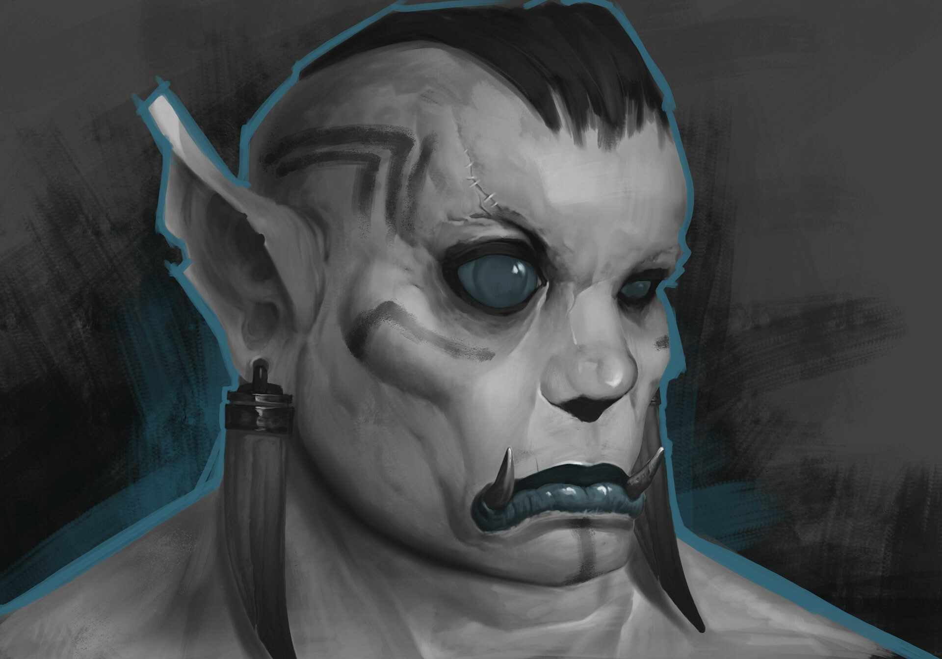 ArtStation - Primal Orc