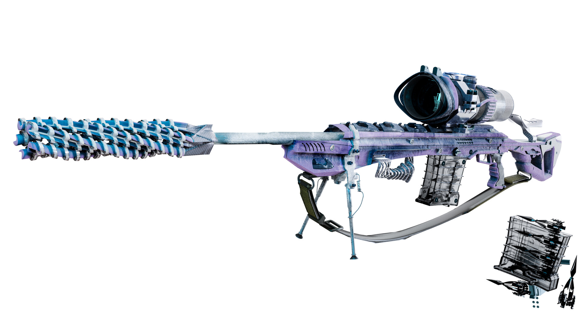 ArtStation - Sniper Rifle