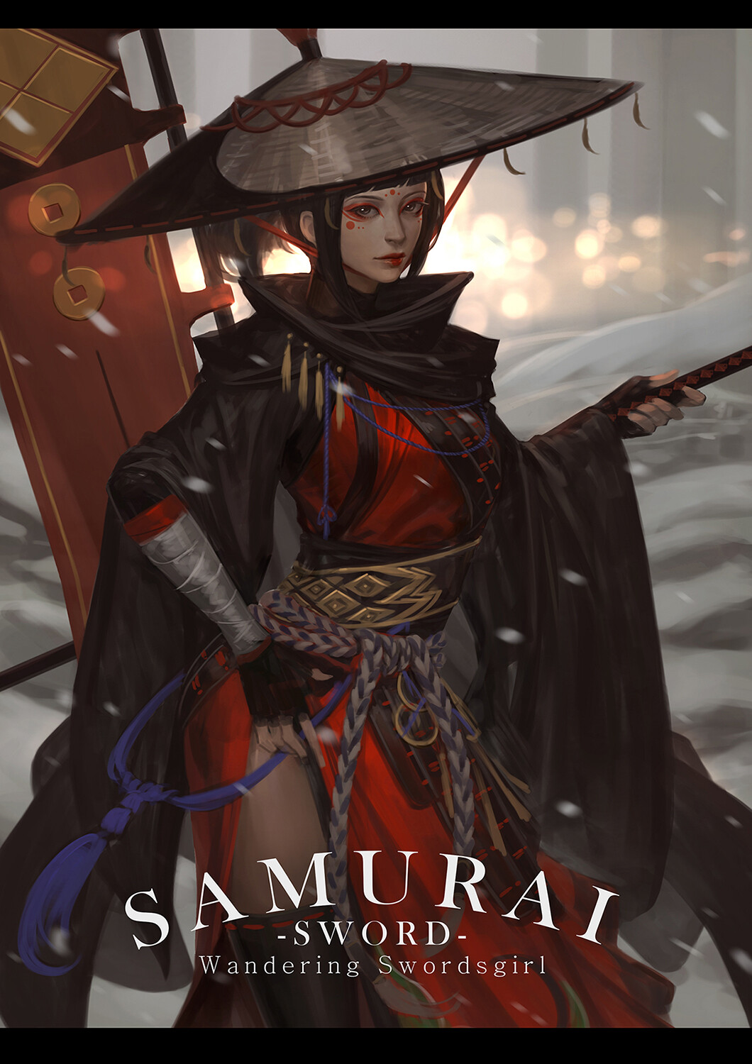 ArtStation - SAMURAI GIRL(Work for practice)