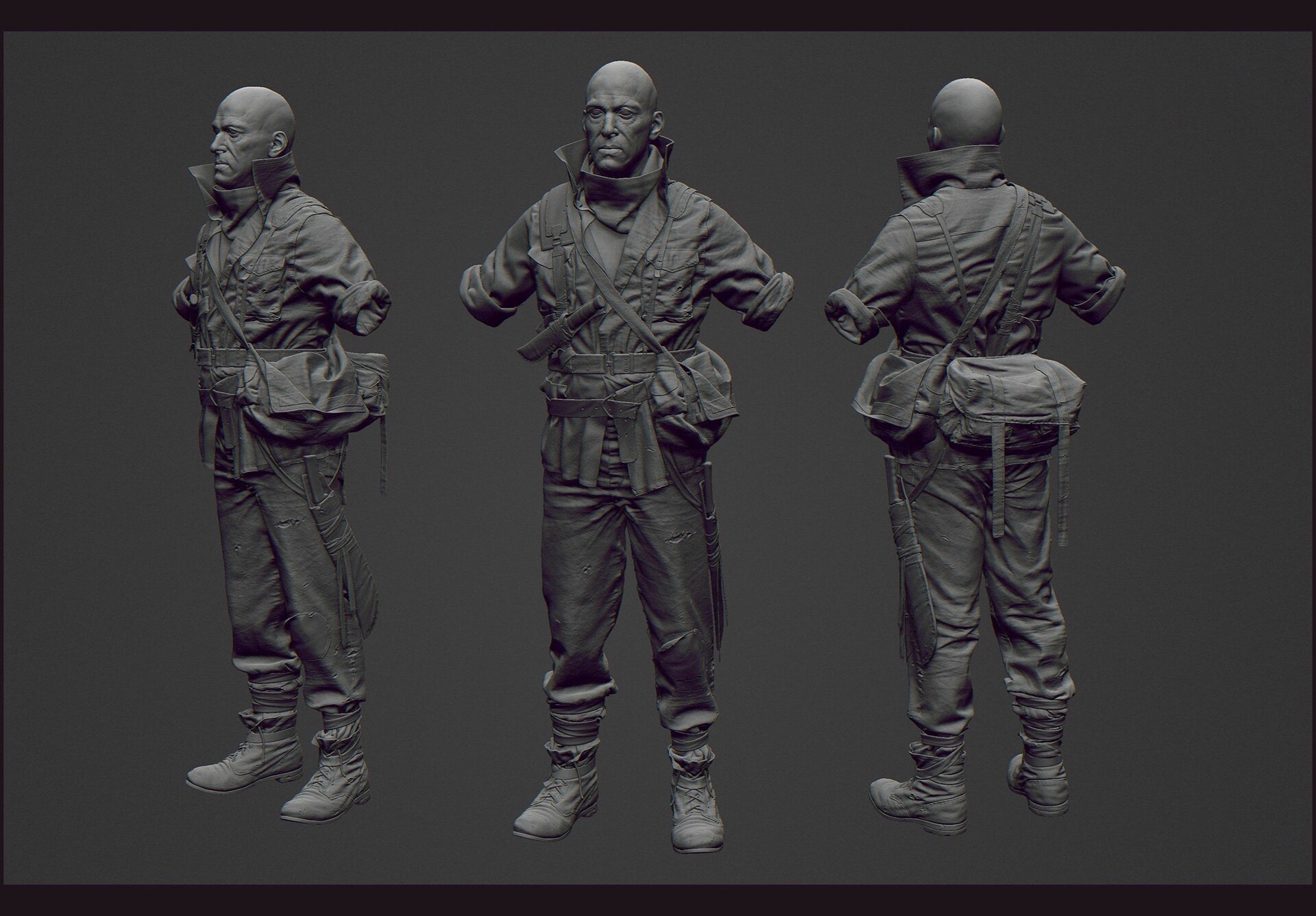 ArtStation - Swamp Soldier