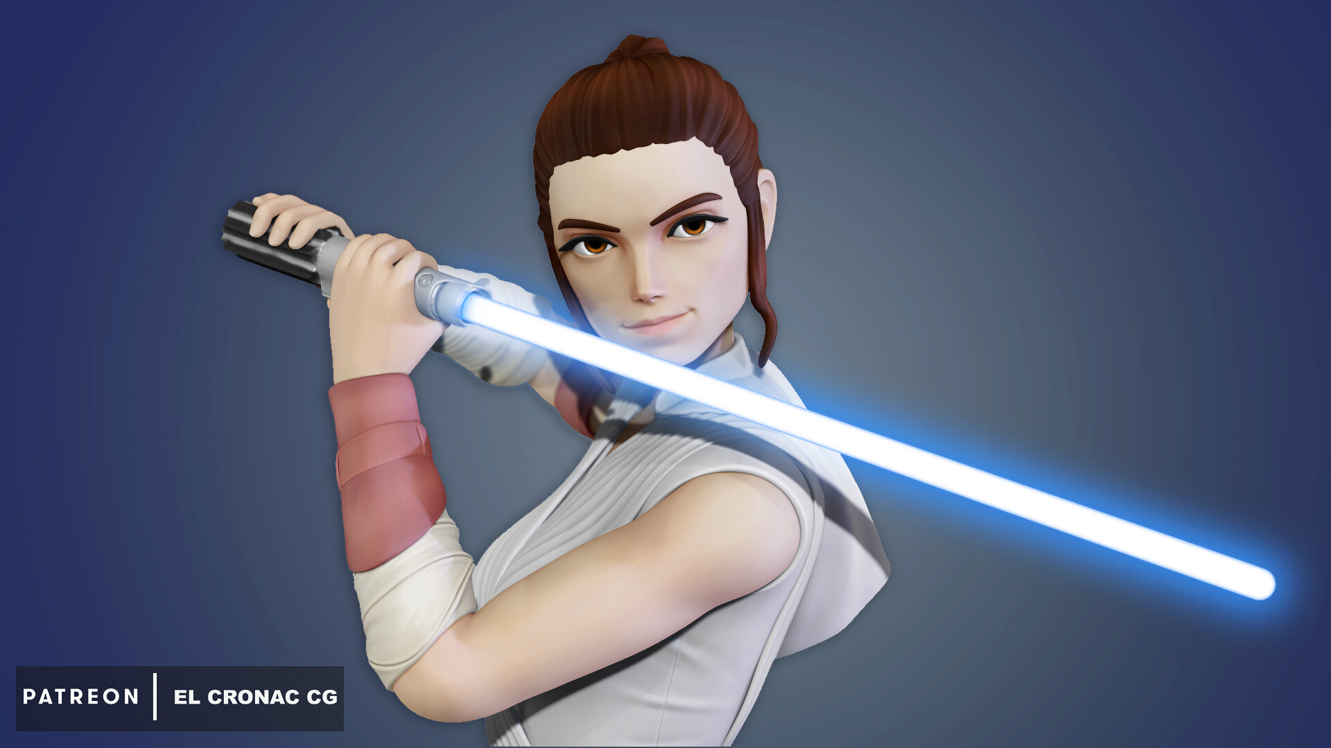 ArtStation - Rey - 3D printable