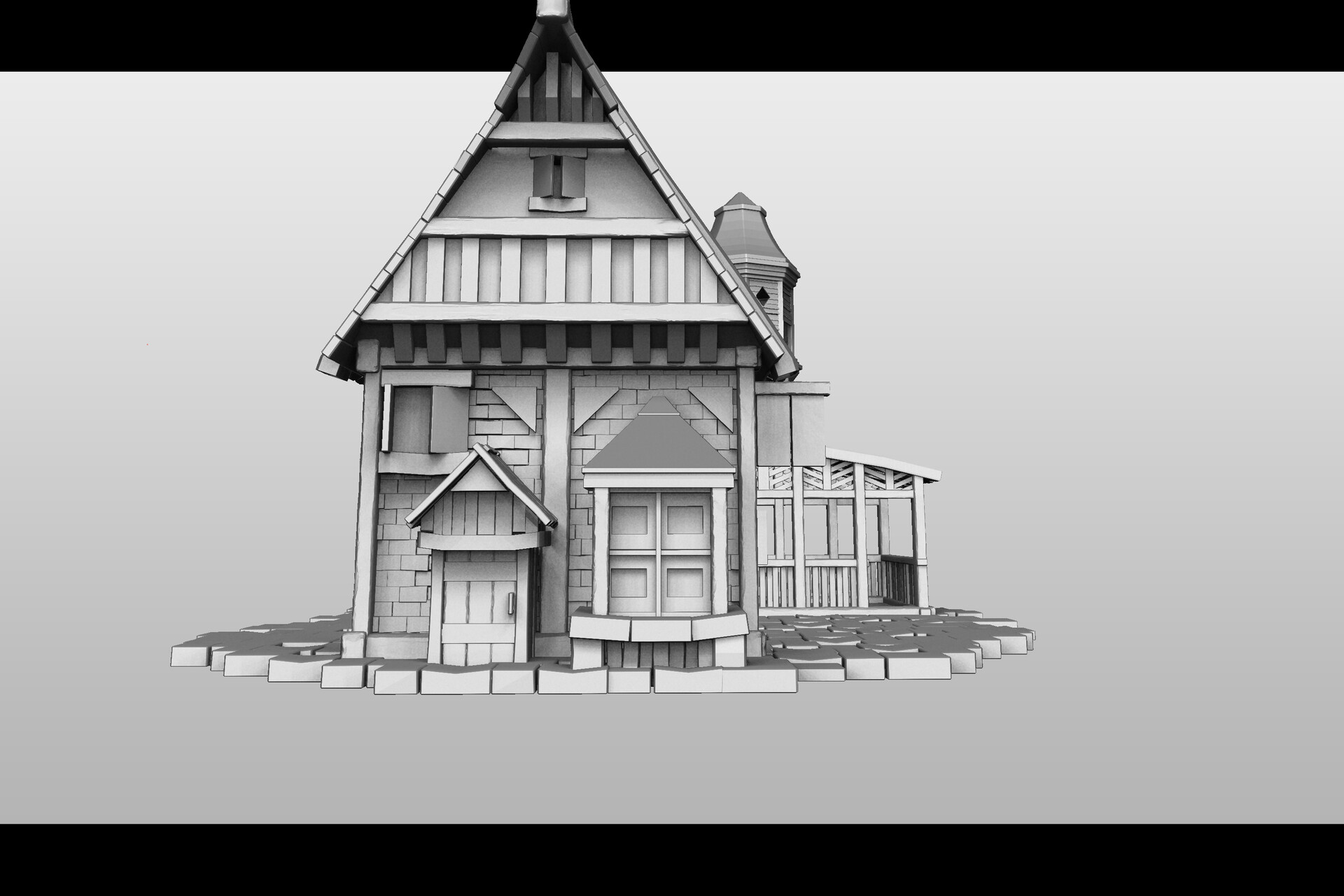 ArtStation - Middle house