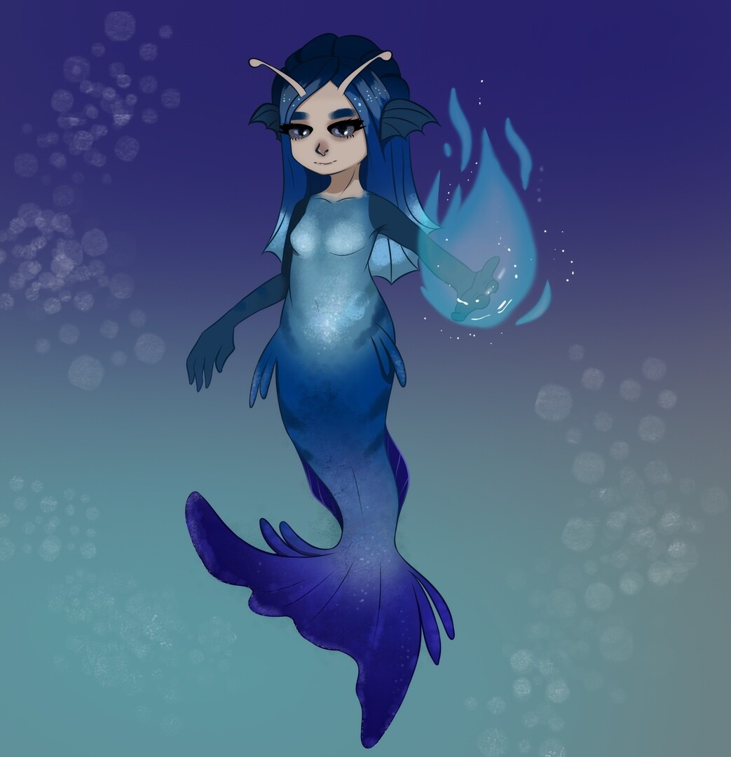 ArtStation - Mermaid guardian