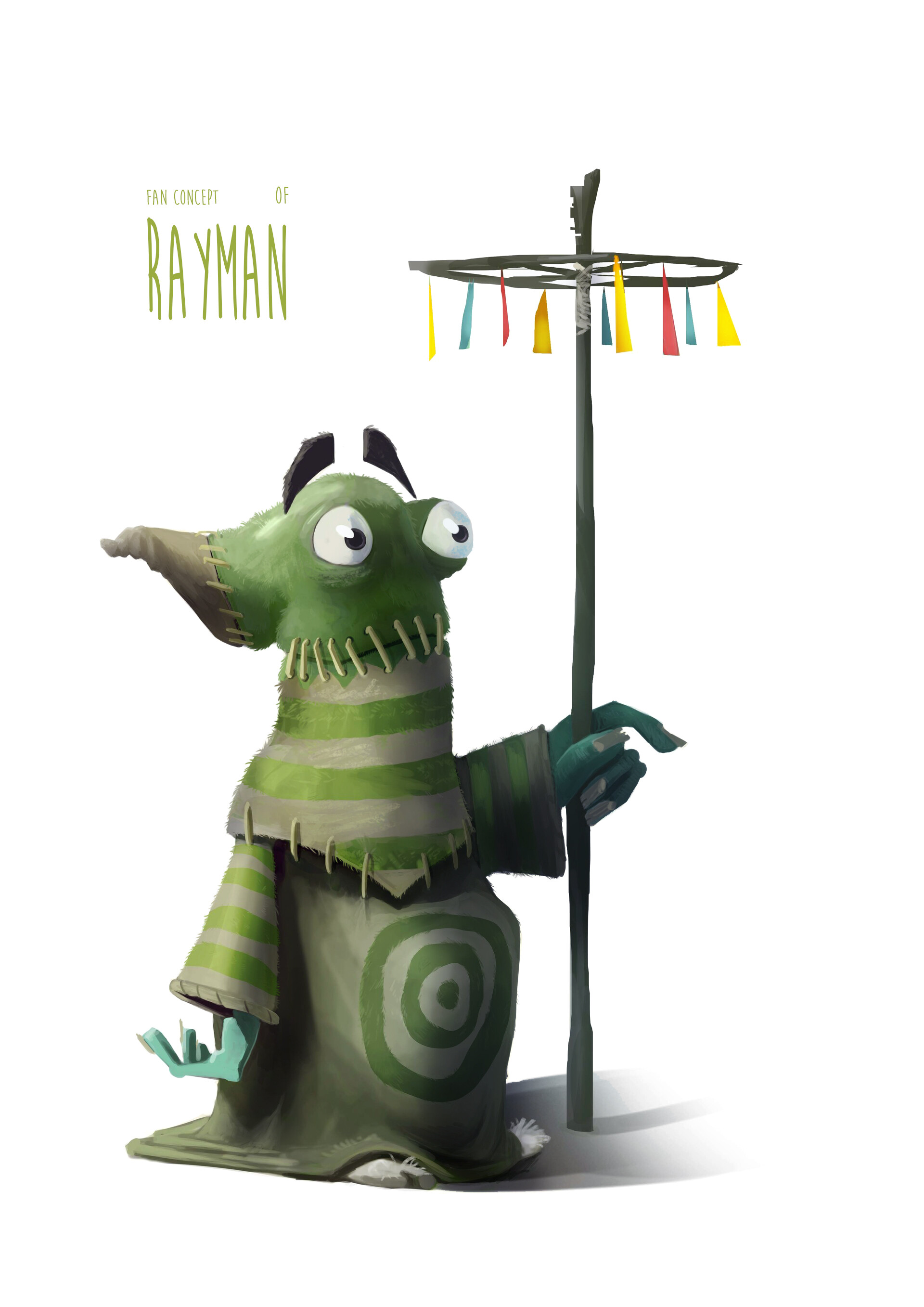 ArtStation - Rayman fan concept