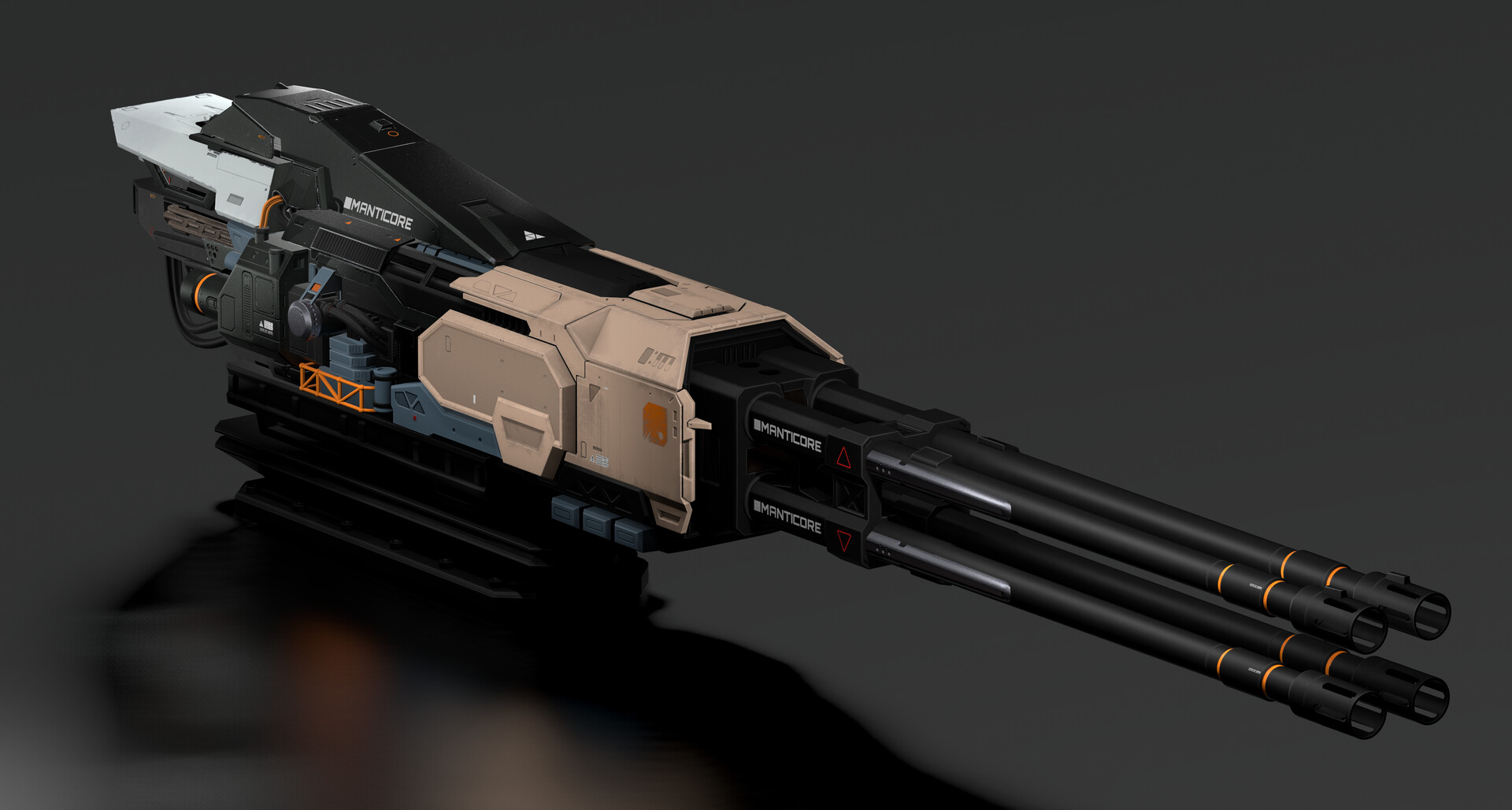 ArtStation - Multi Cannon - Huge