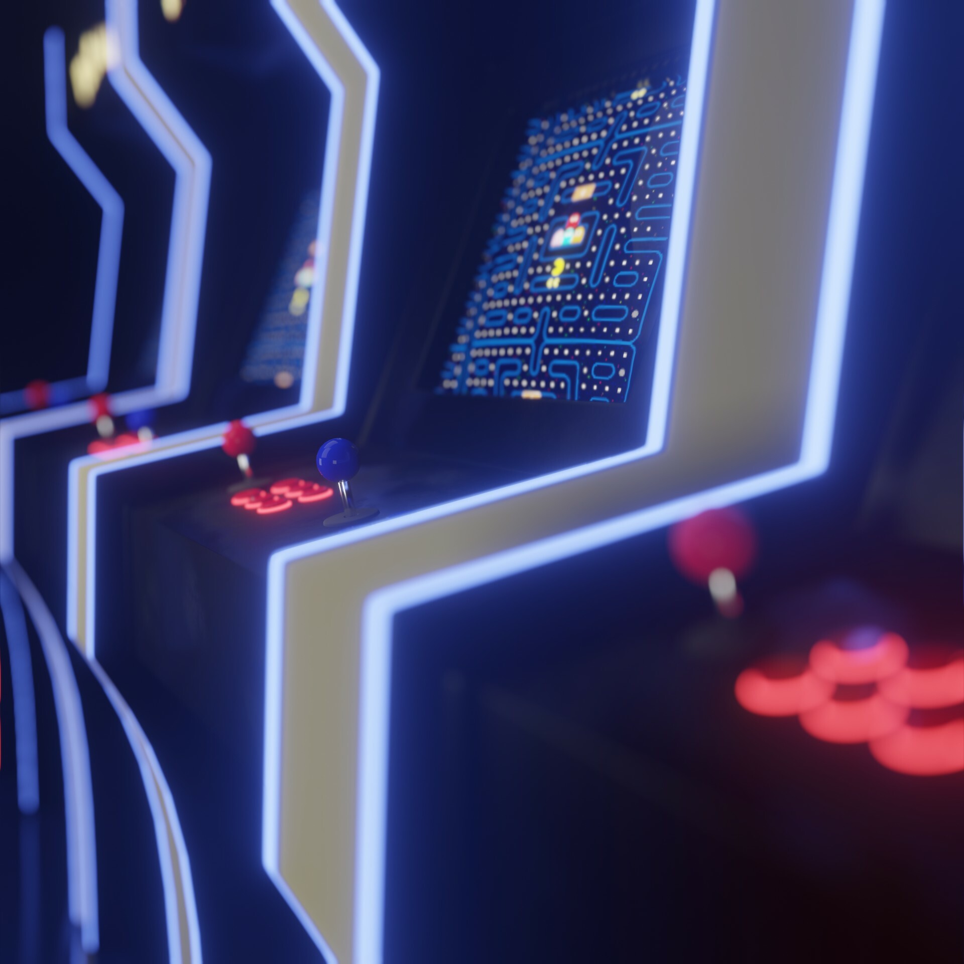 ArtStation - Alternative Pac-man Arcade