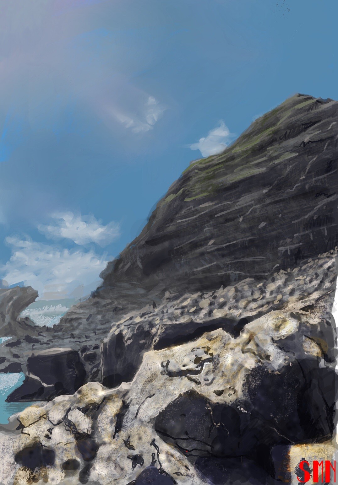 ArtStation - Landscape speed paint