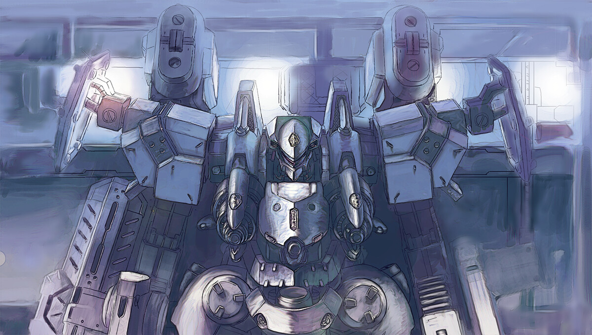 ArtStation - Armored Core Practice01