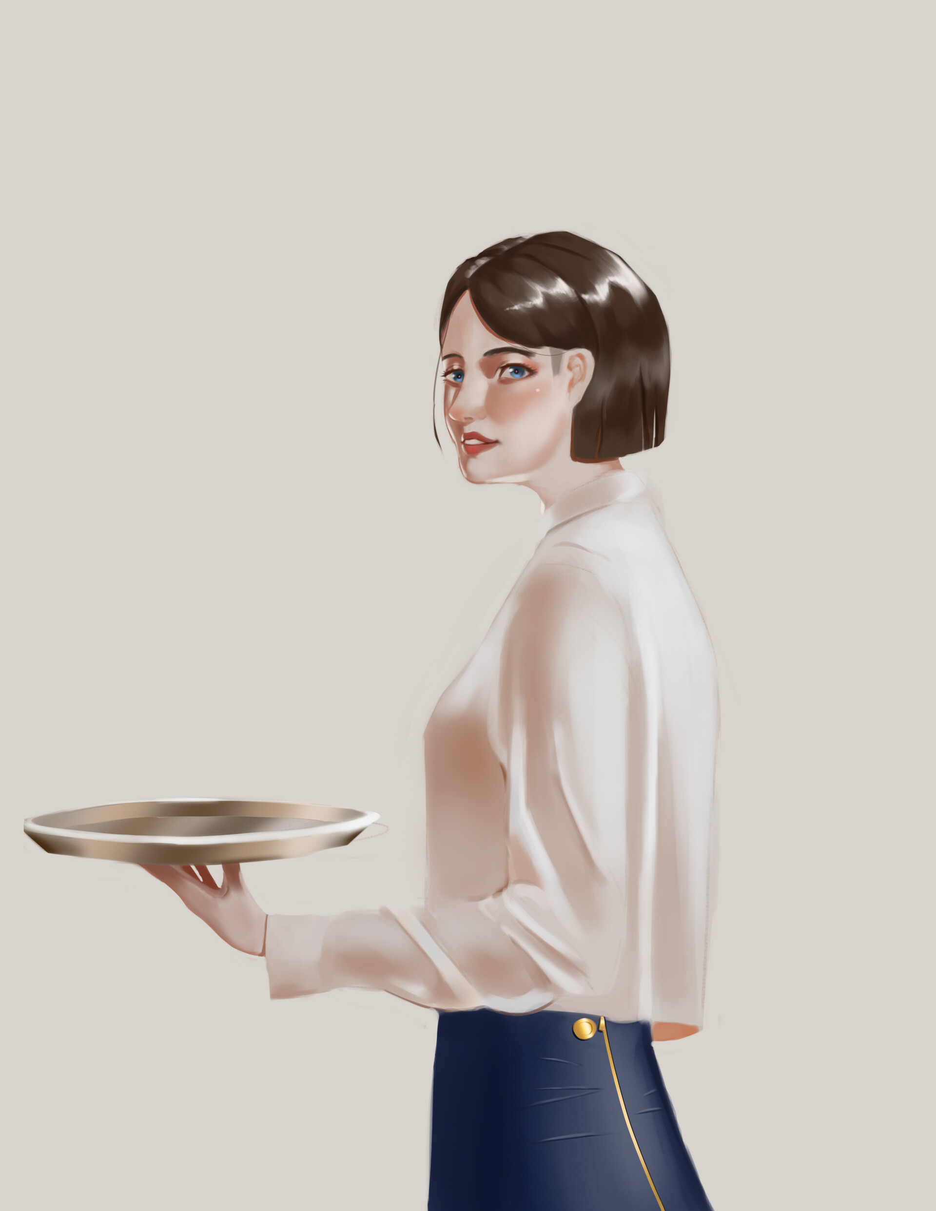 ArtStation - The waiter