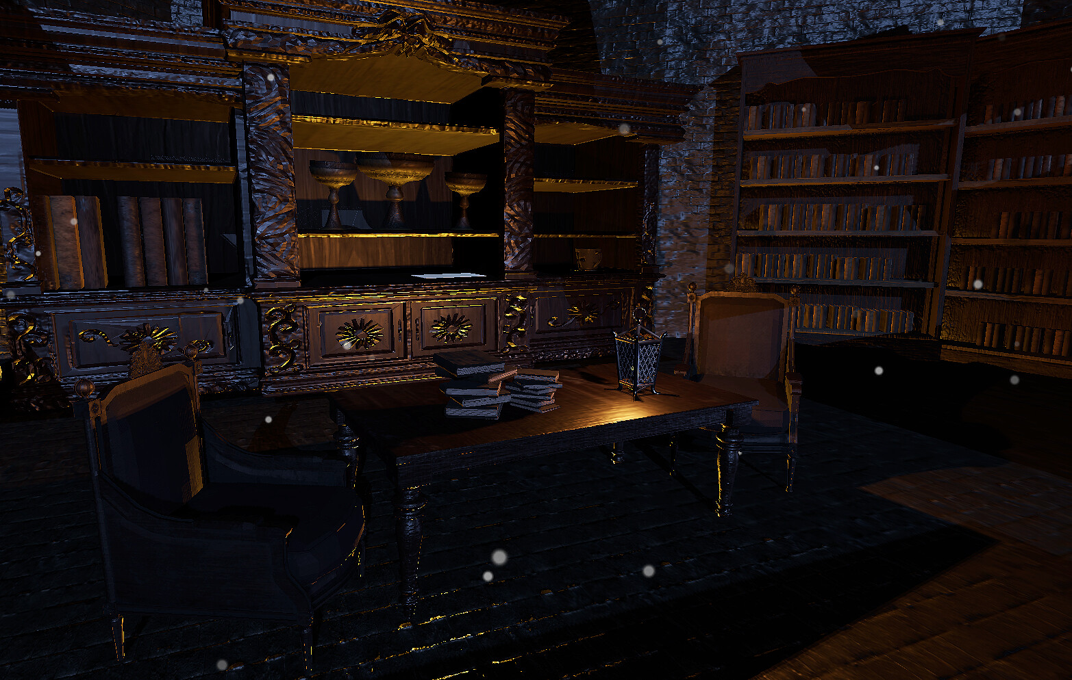 Devon Crete - Horror Library Environment Unity
