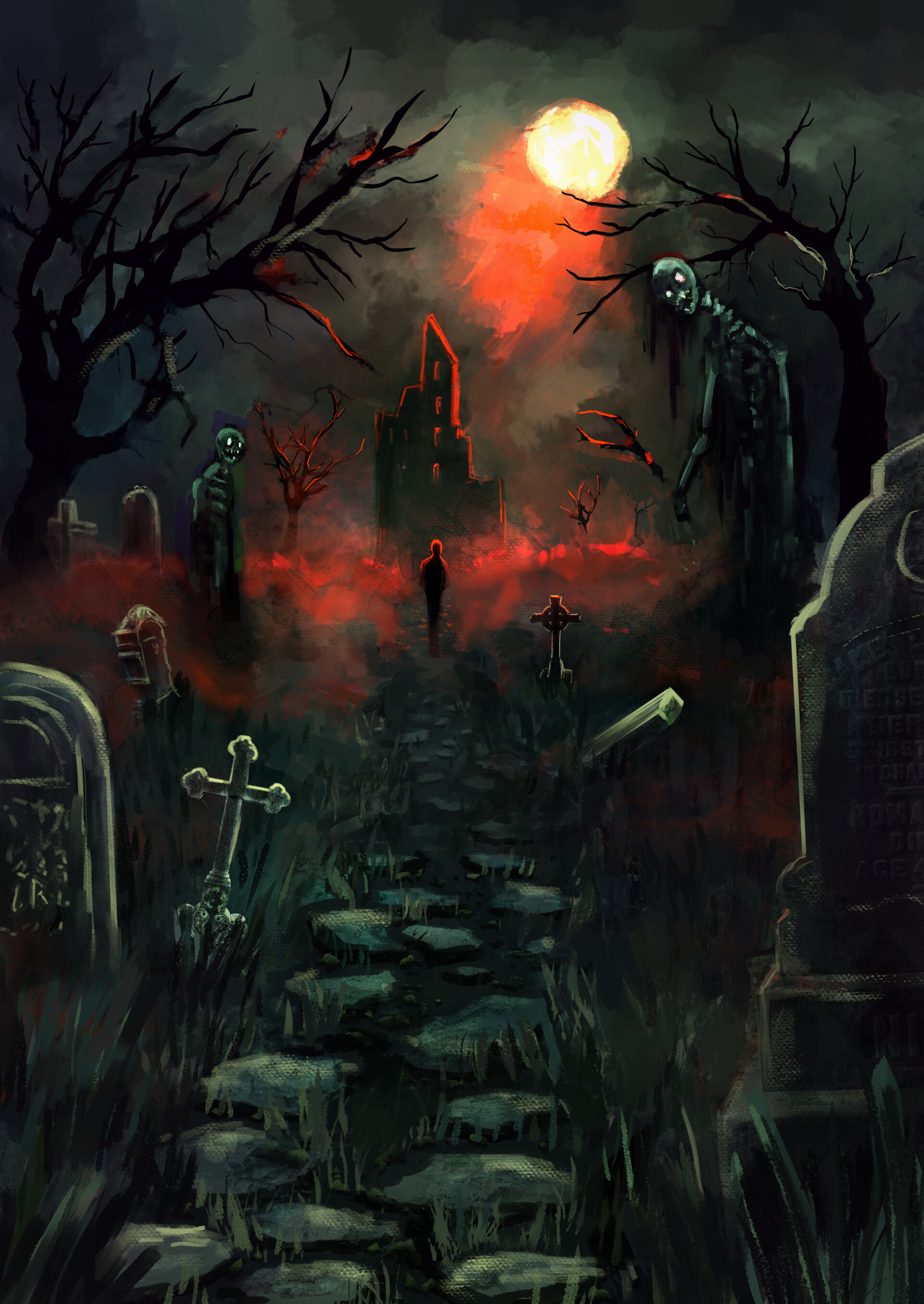 ArtStation - A grave situation