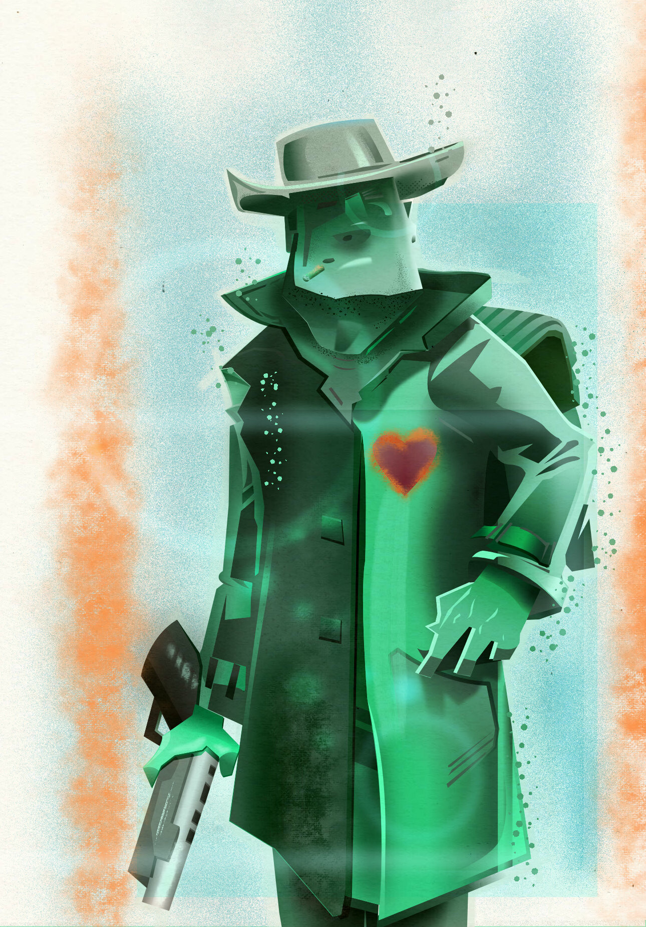 ArtStation - Heart Ranger - Postcard