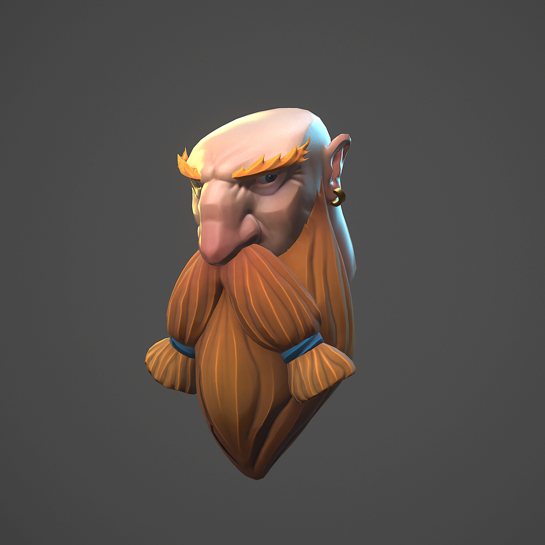 ArtStation - Dwarf head