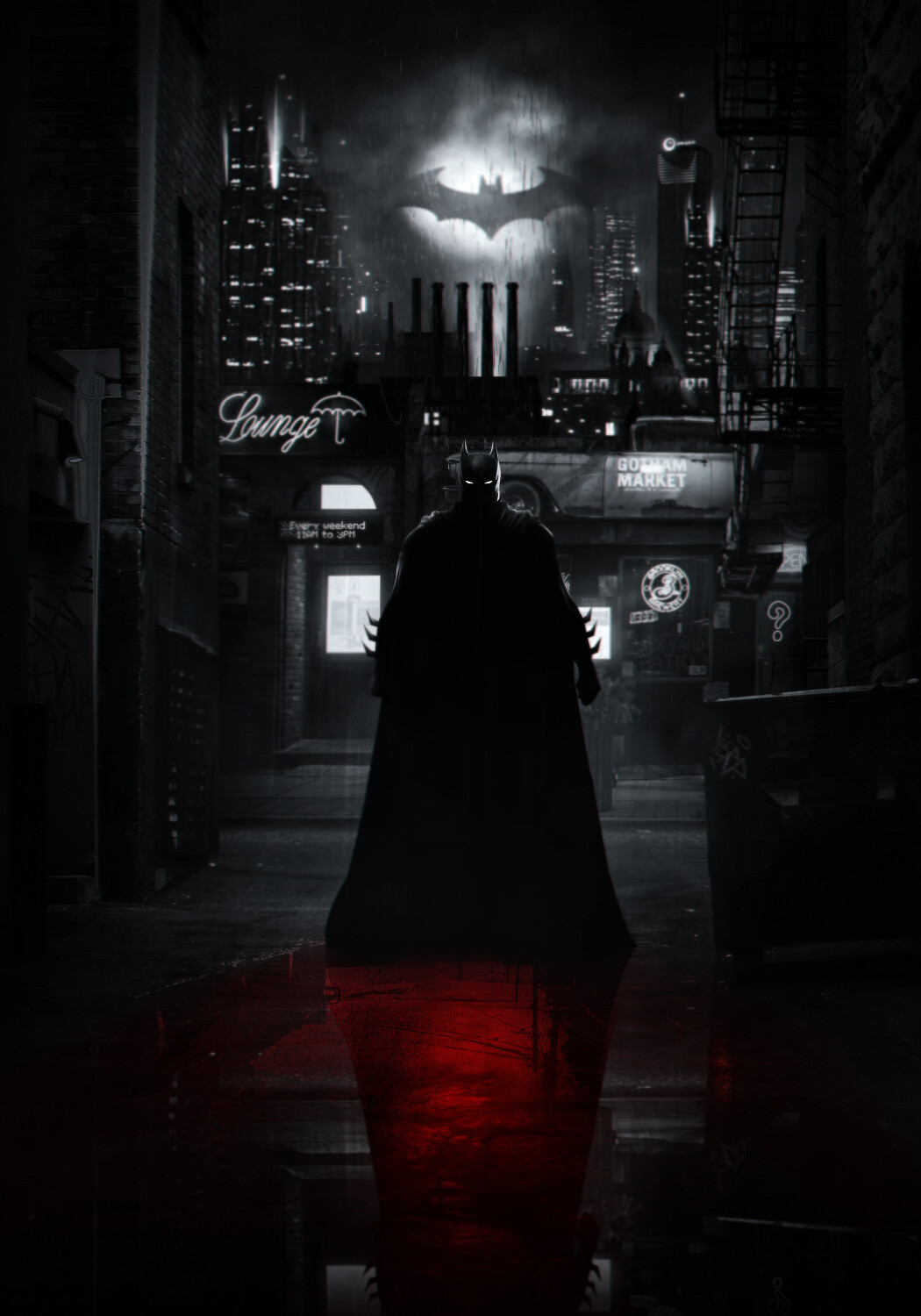 ArtStation - BATMAN ALLEY V2
