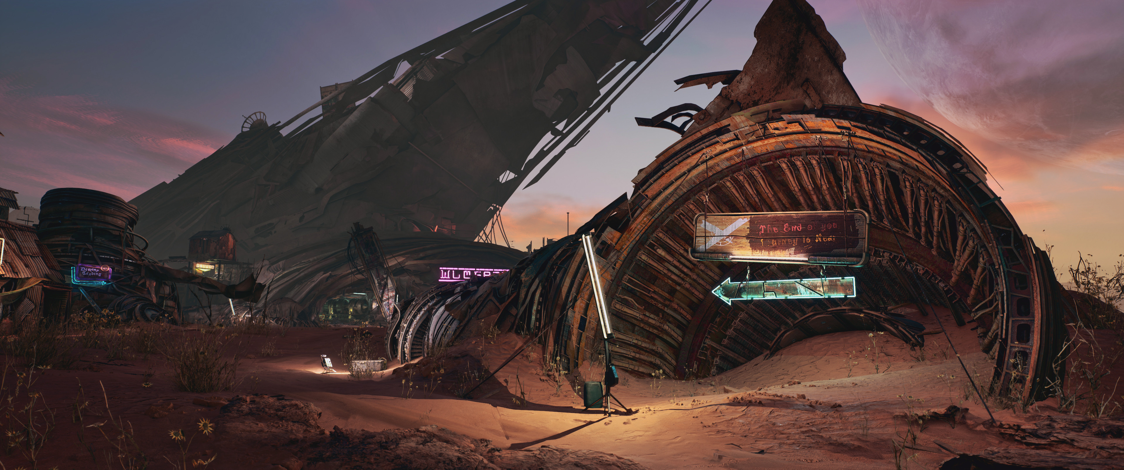 Junk Planet by Nikhil Kedige : r/ImaginaryWastelands