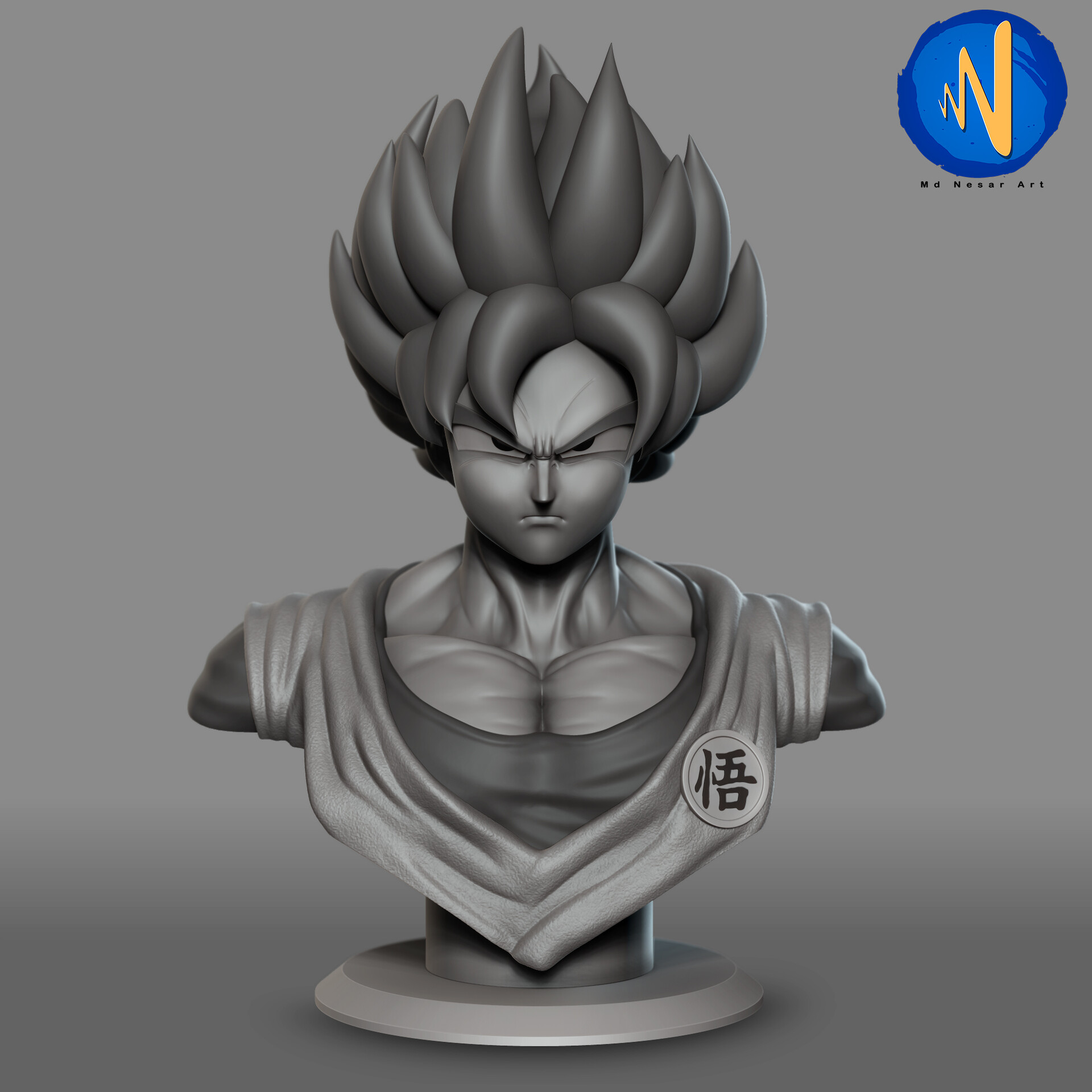 ArtStation - Son Goku bust