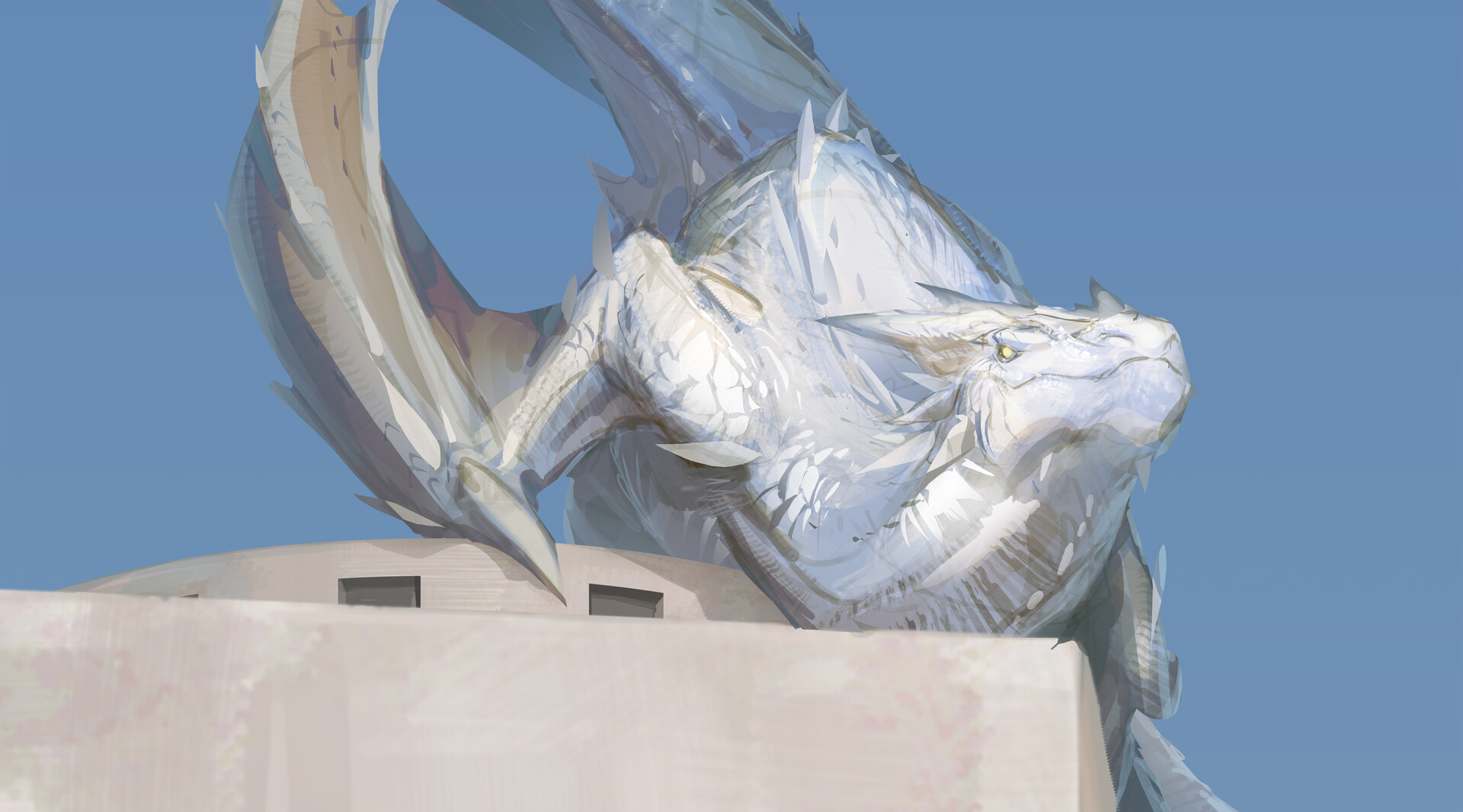 ArtStation - dragon concept