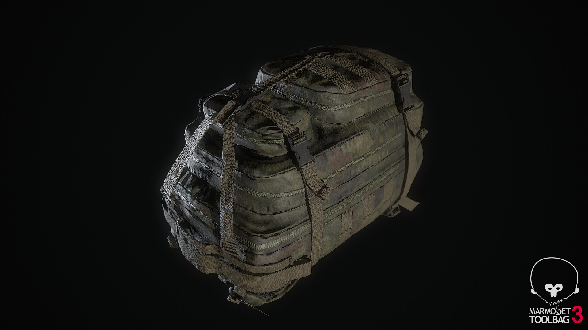 ArtStation - Military backpack