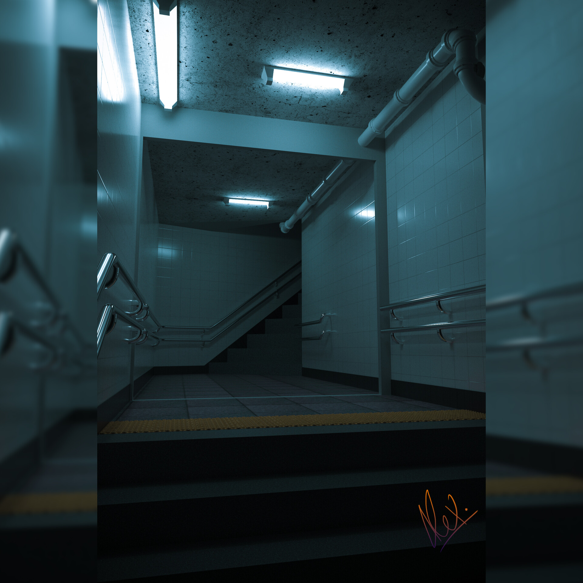ArtStation - 3D Subway