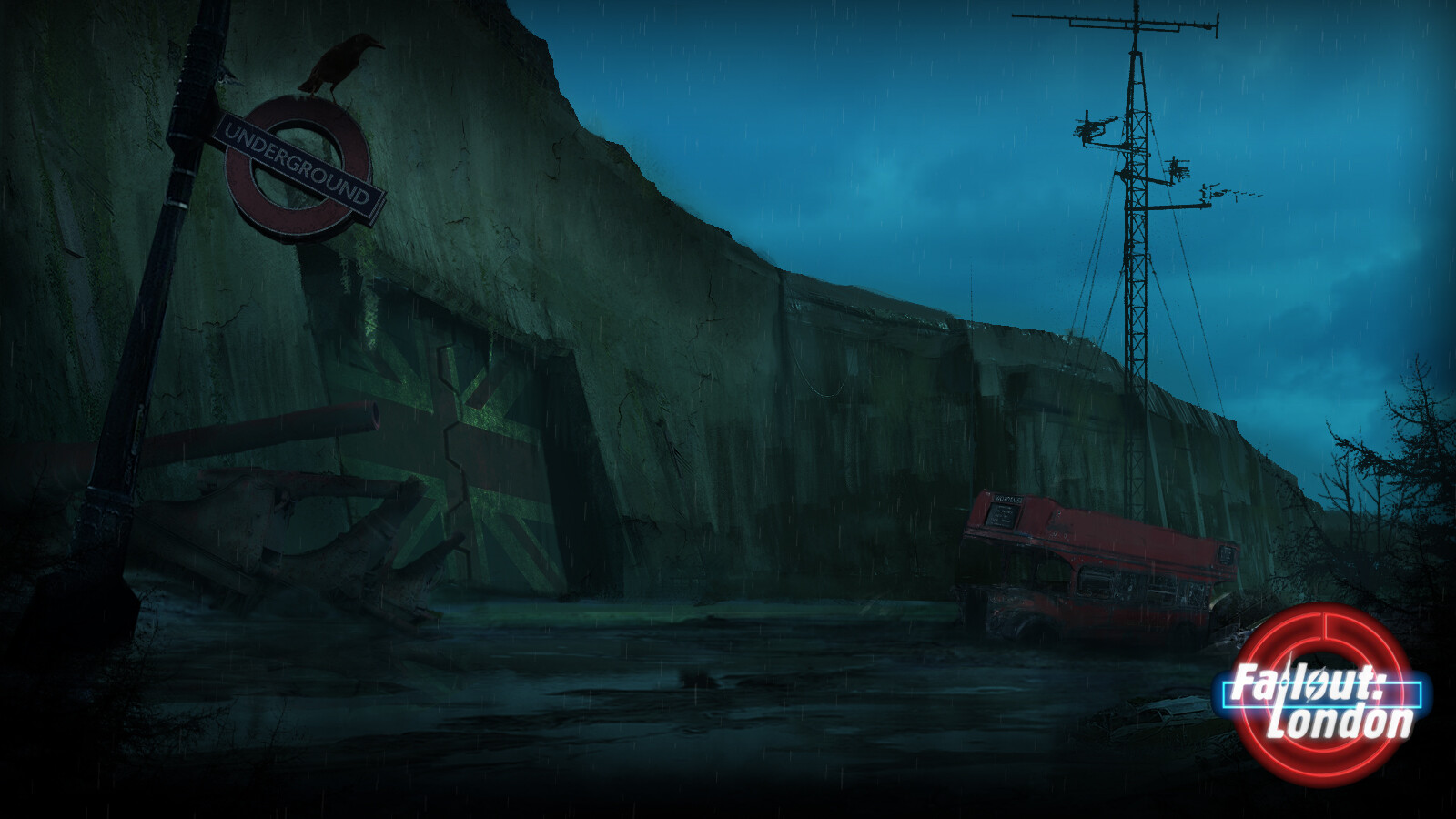 ArtStation - Fallout London - Westminster blast walls